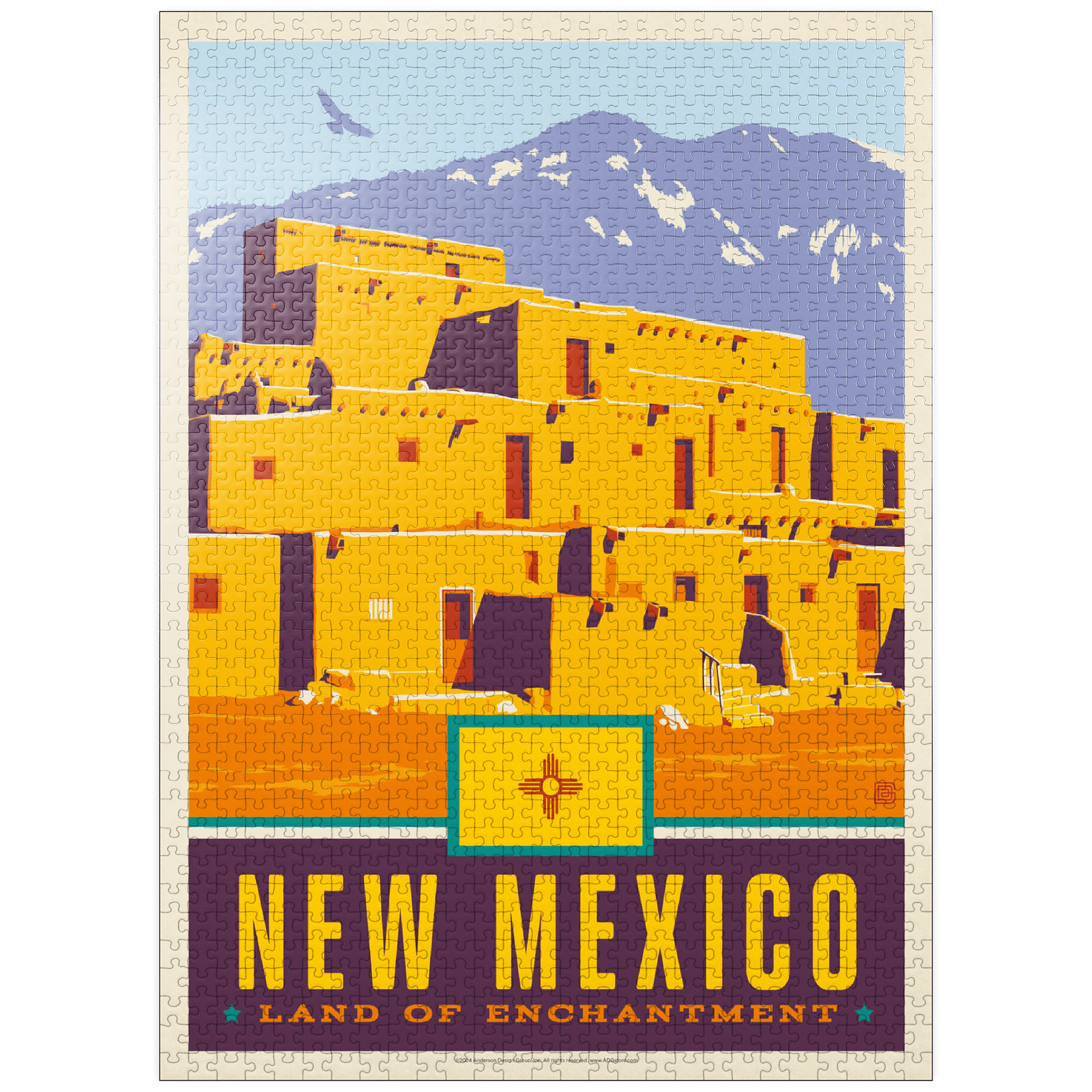 MyPuzzle - New Mexico: Land Of Enchantment - Premium 1000 Piece Jigsaw ...