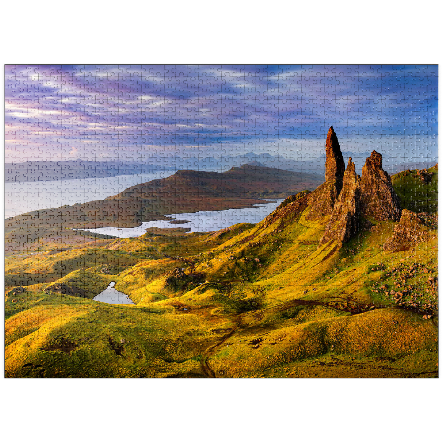 MyPuzzle - Old Man Of Storr Sunrise Isle Of Skye Scotland - Premium ...