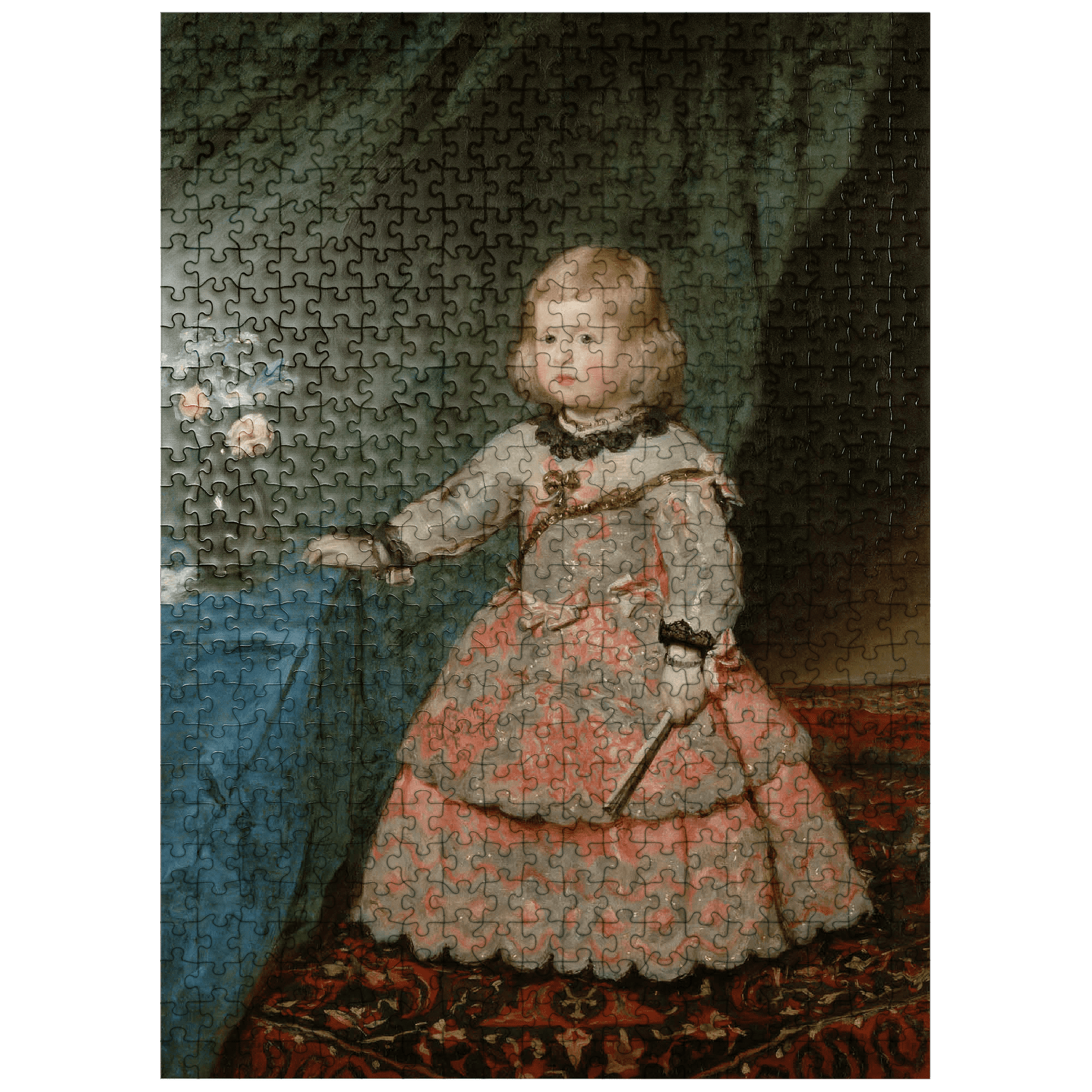 MyPuzzle - Piatnik: Infanta Margarita Teresa In A Pink Dress By Diego ...