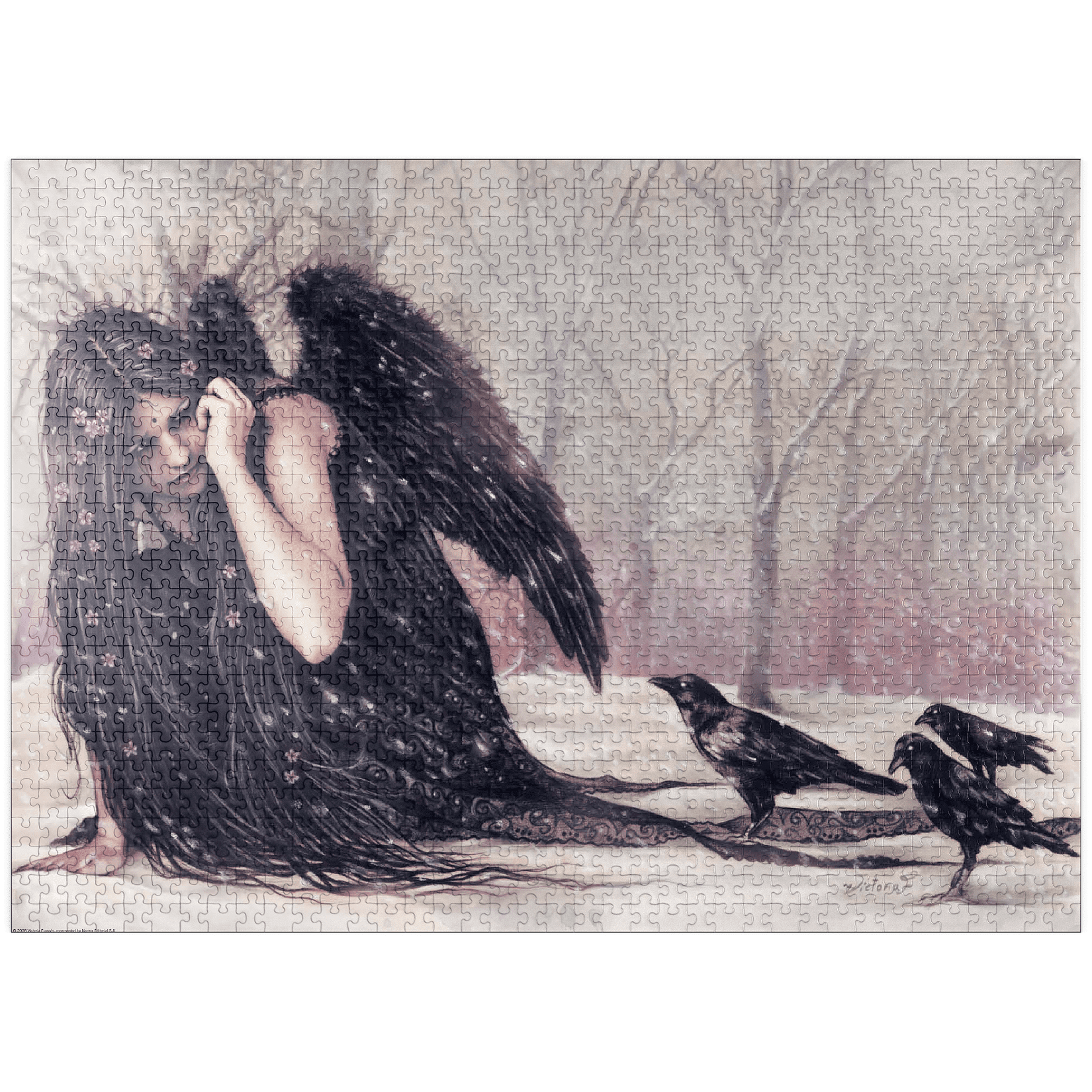MyPuzzle - Raven - Victoria Francés - Favole - Premium 1000 Piece ...