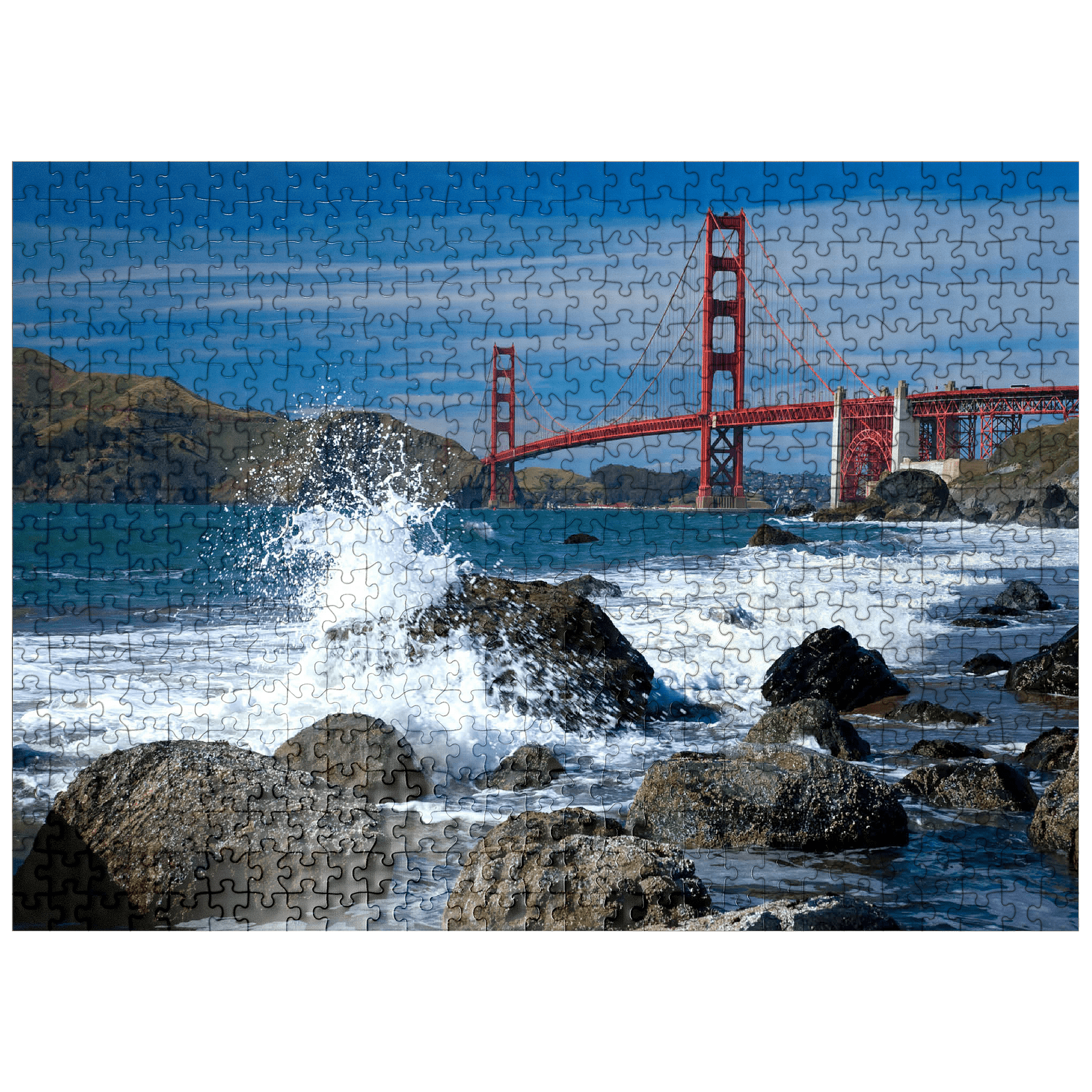 MyPuzzle - San Francisco Bay And Golden Gate Bridge, San Francisco ...