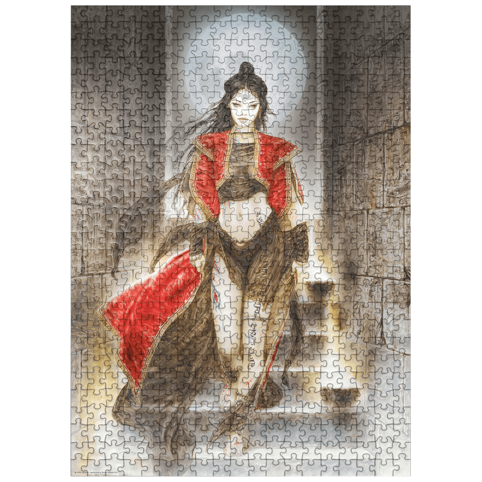 MyPuzzle - Stairs - Luis Royo - Dead Moon - Premium 500 Piece Jigsaw ...