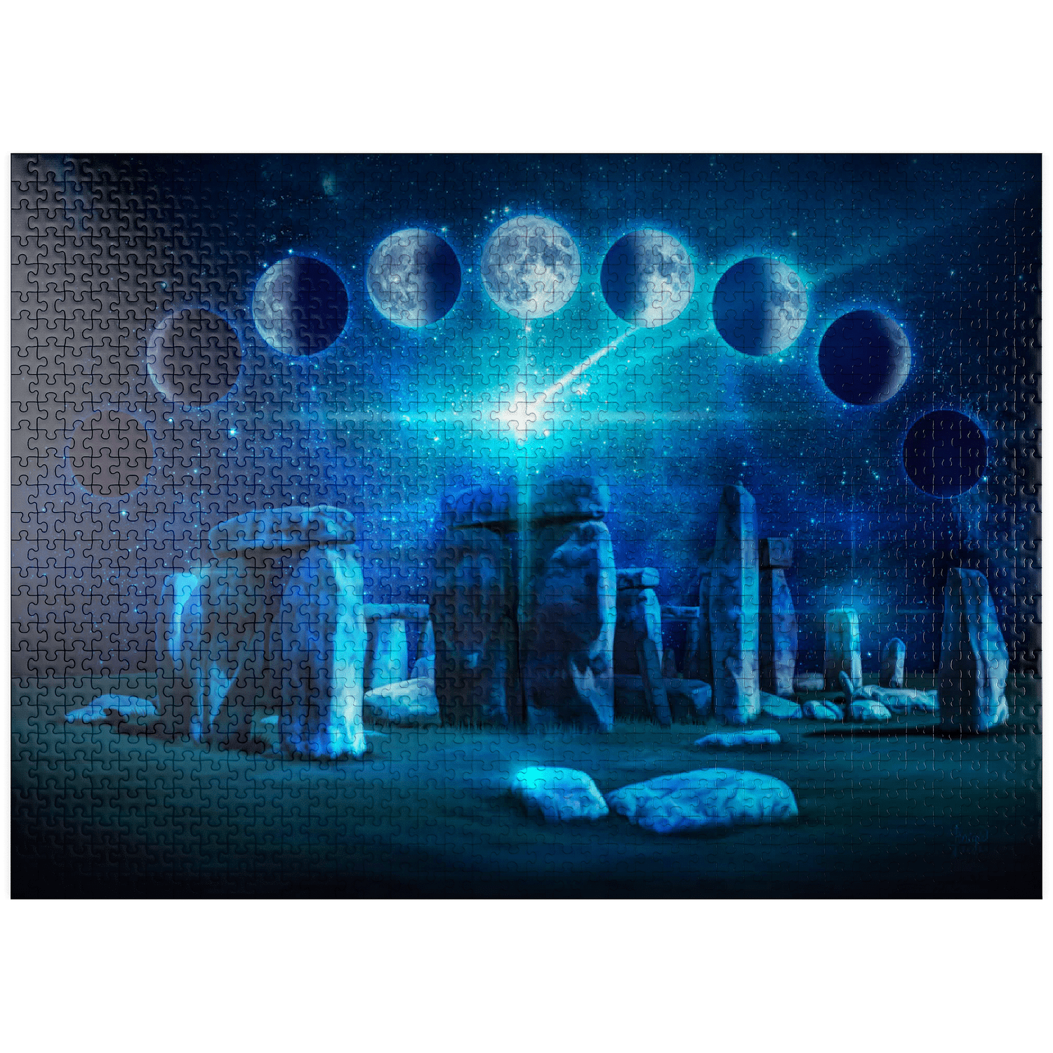 MyPuzzle - Stonehenge - Brigid Ashwood - Premium 1000 Piece Jigsaw ...