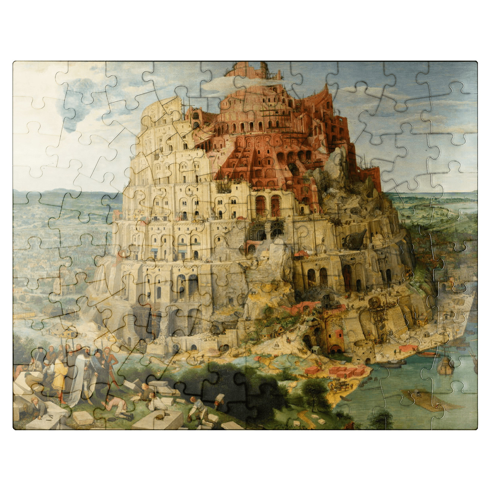 MyPuzzle - The Tower Of Babel 1563 By Pieter Bruegel The Elder ...