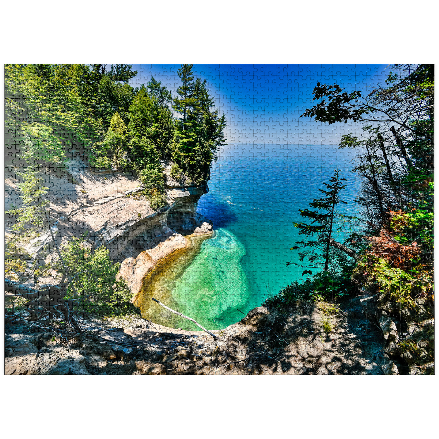 MyPuzzle - The Towering View Of Lake Superior From Michigan On The ...