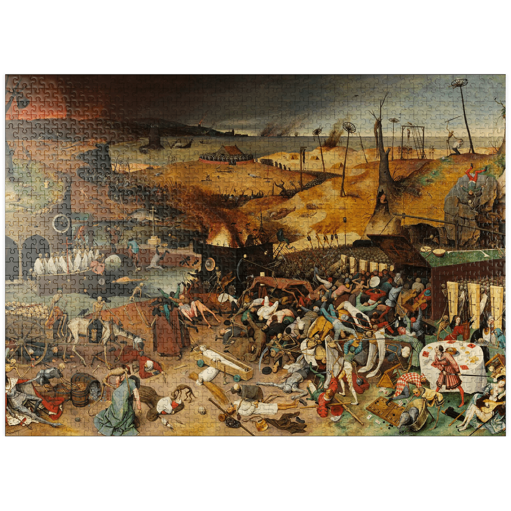 MyPuzzle - The Triumph Of Death 1563 By Pieter Bruegel The Elder ...