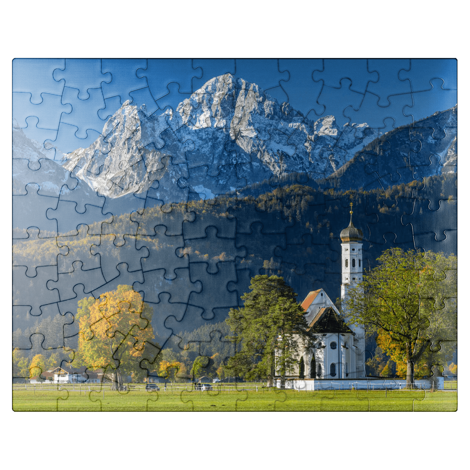 Baroque Pilgrimage Church St Coloman Near Schwangau Near Füssen In Ostallgäu