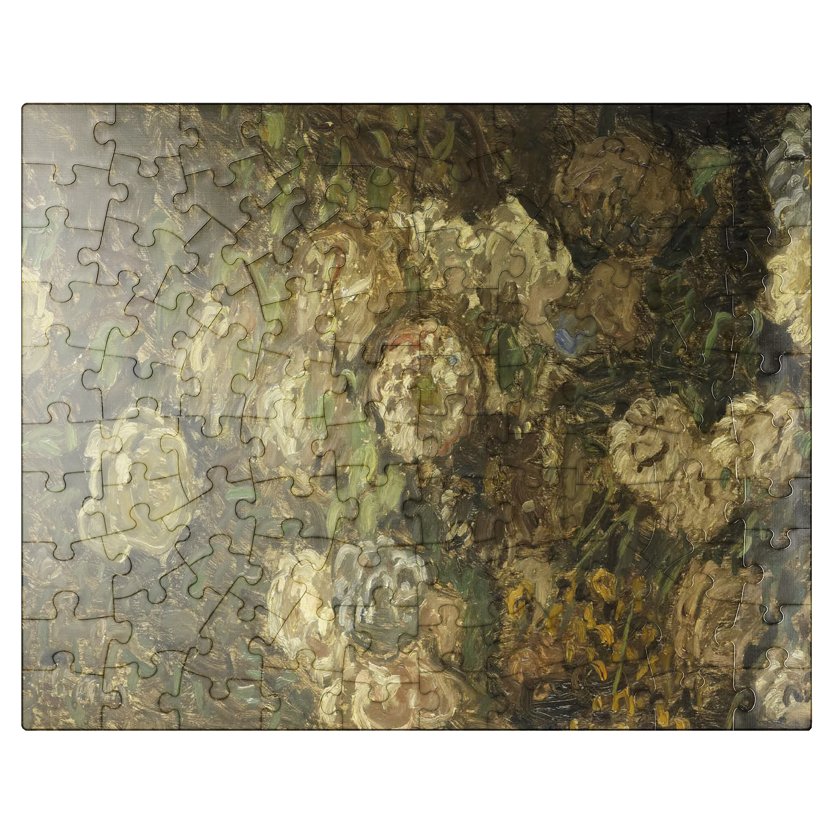 MyPuzzle - Bloemen 1860-1912 By Claude Monet - Premium 100 Piece Jigsaw ...