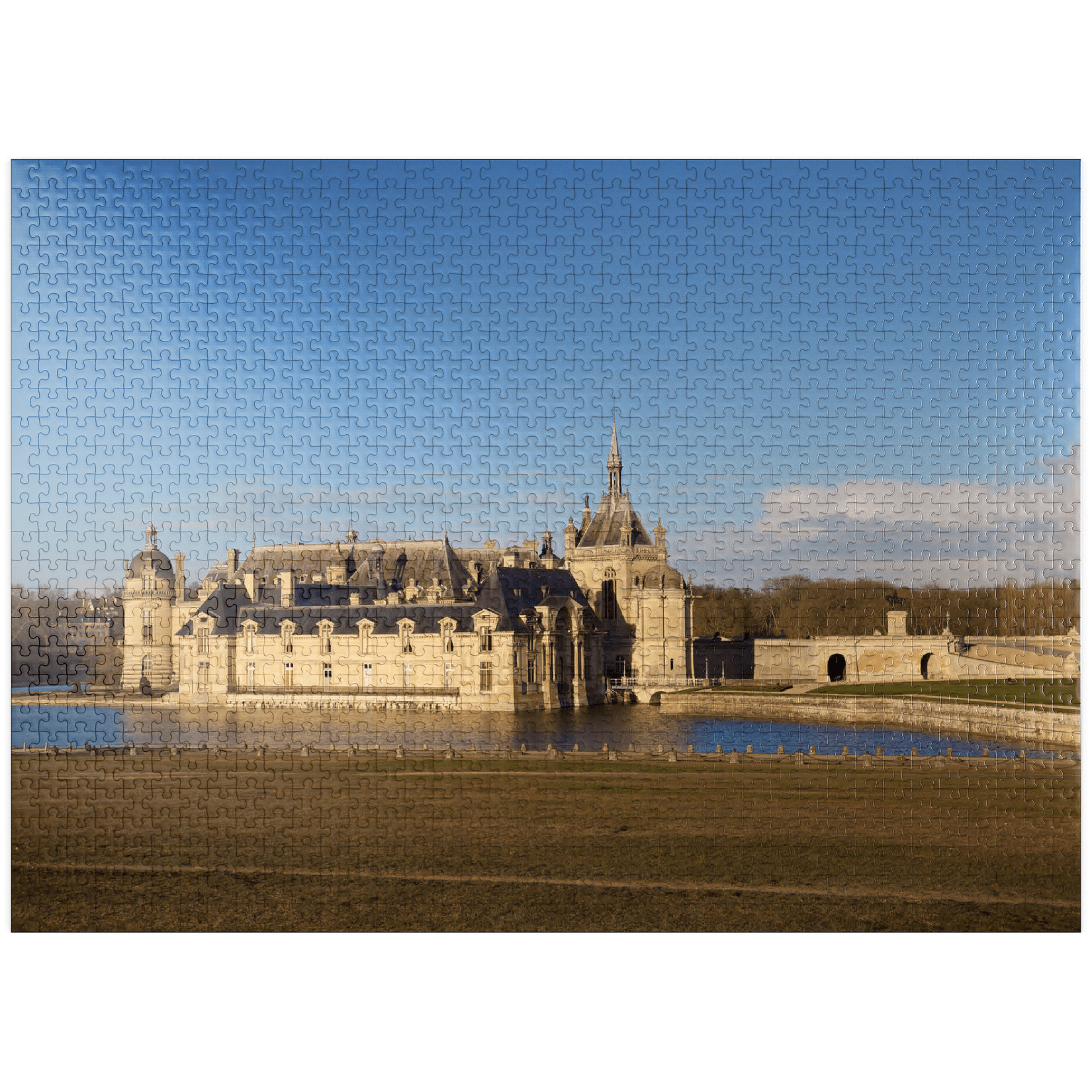 MyPuzzle - Chantilly Castle - Premium 1000 Piece Jigsaw Puzzle for ...
