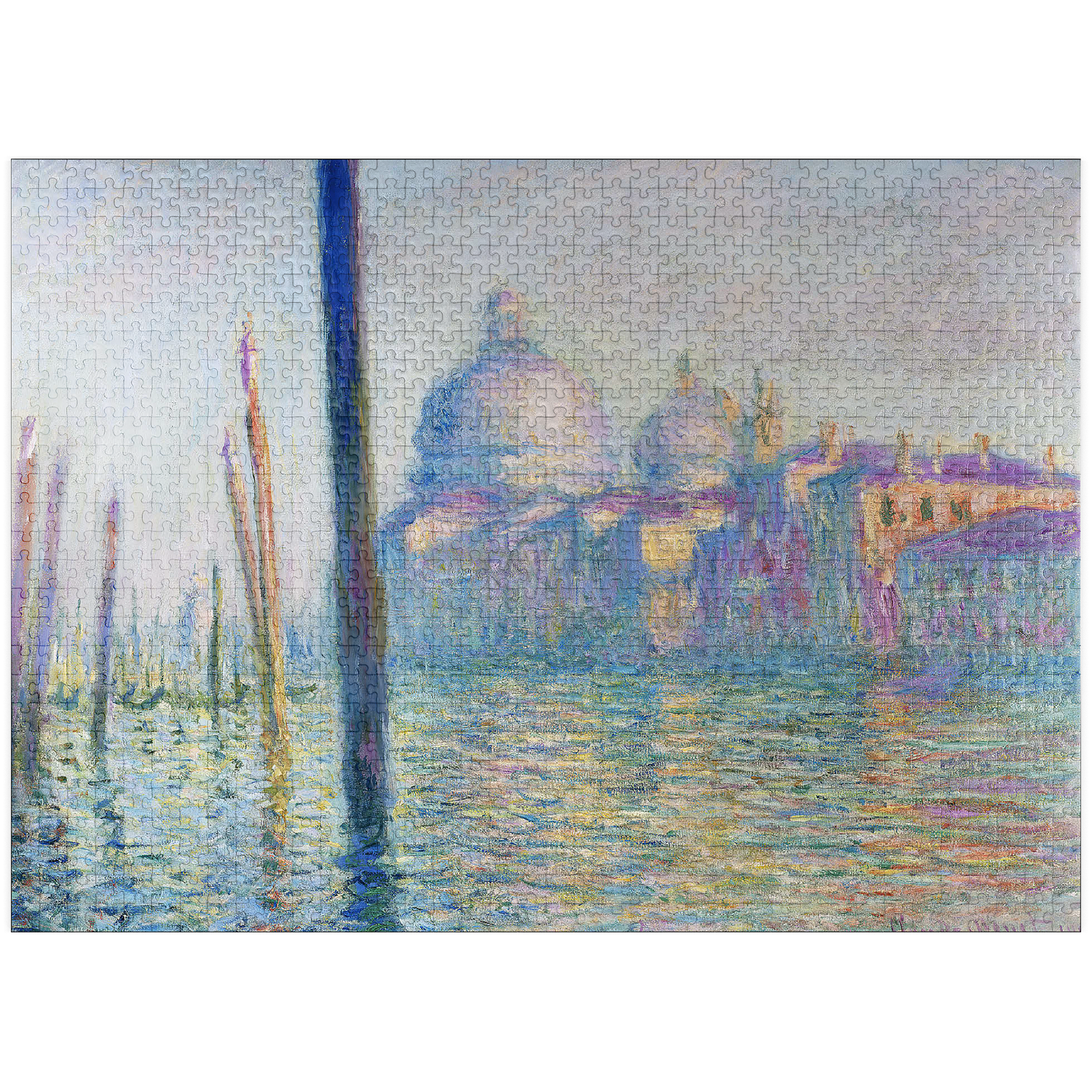 MyPuzzle - Claude Monets Le Grand Canal 1908 - Premium 1000 Piece ...