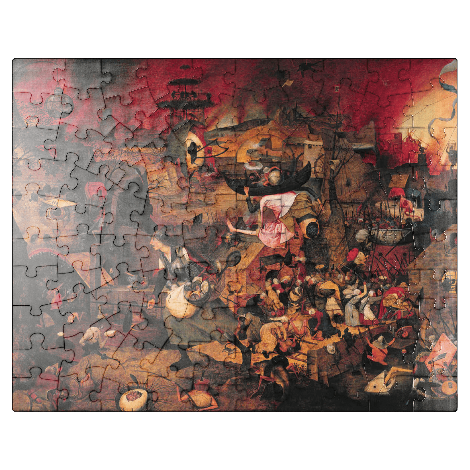 MyPuzzle - Dulle Griet Mad Meg 1564 By Pieter Bruegel The Elder ...