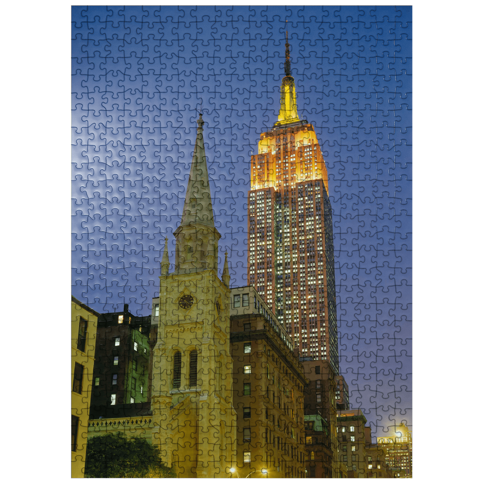 MyPuzzle - Fifth Avenue To Empire State Building, Manhattan During The ...