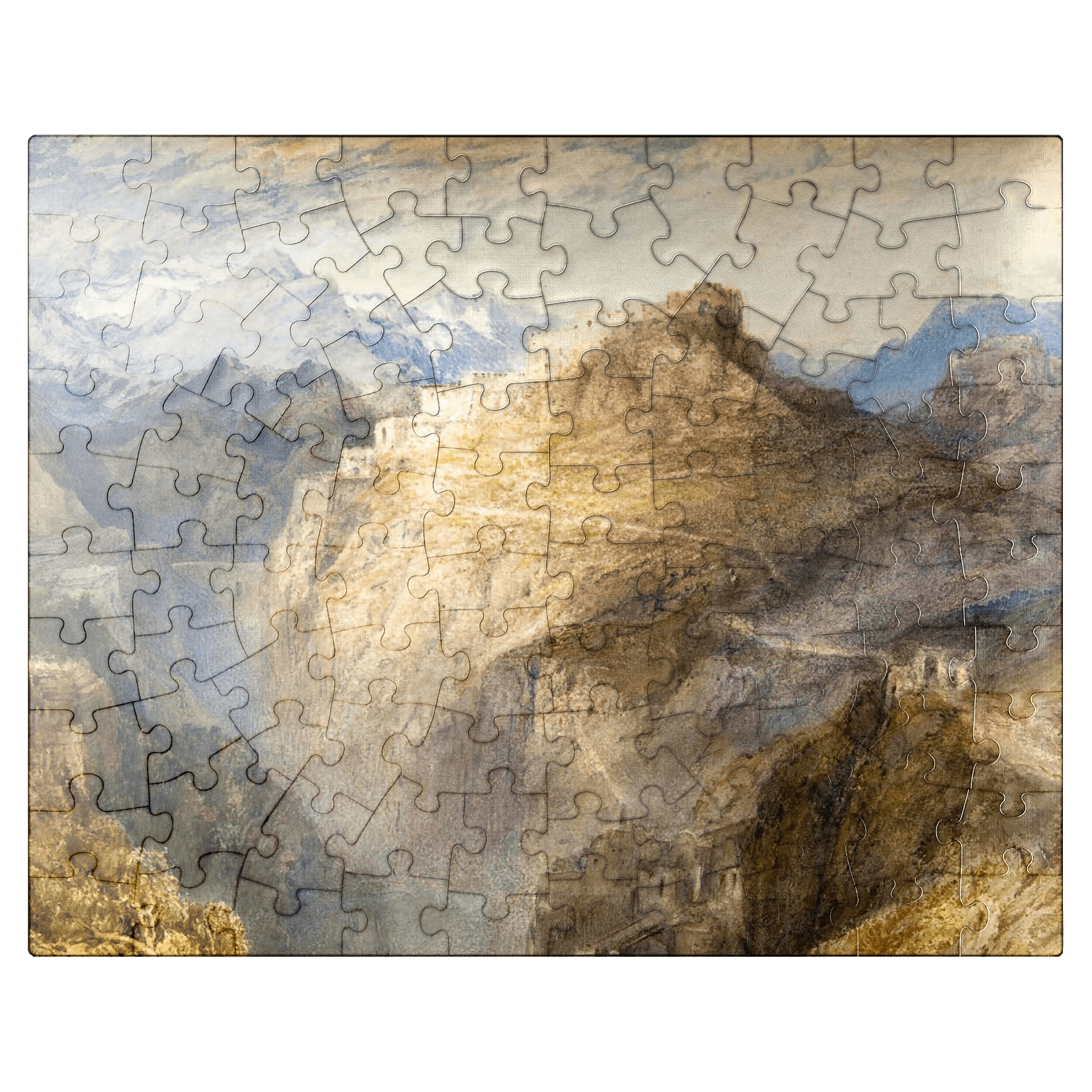 MyPuzzle - Fort Of L'Essillon, Val De La Maurienne, France - Premium ...