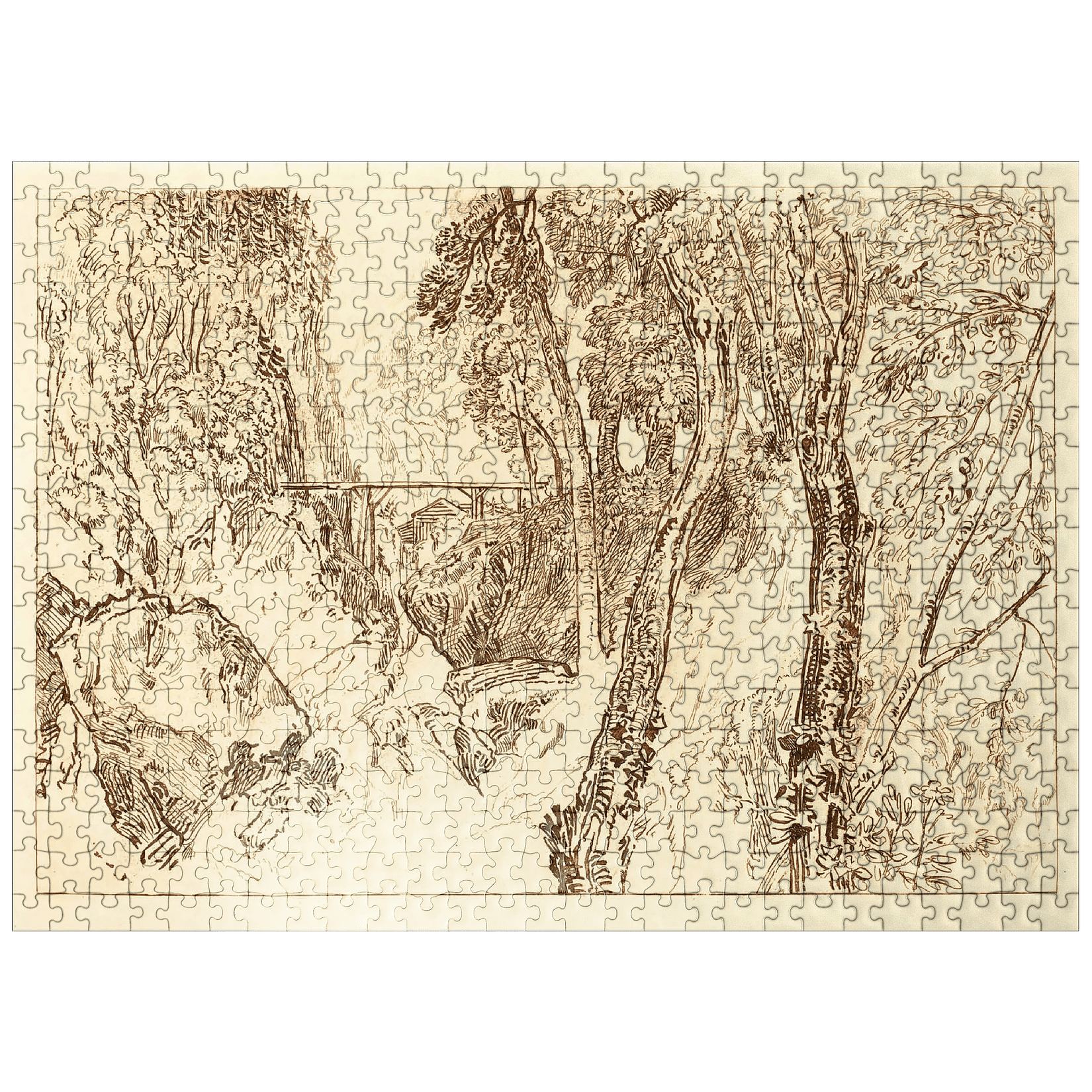 MyPuzzle - Mill Near The Grand Chartreuse - Premium 500 Piece Jigsaw ...