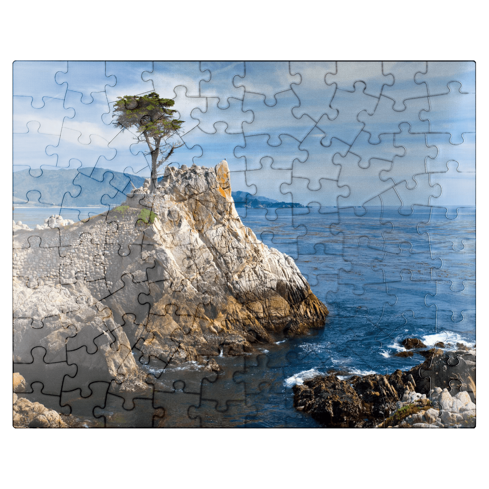 MyPuzzle - Monterey Cypress On The Pacific Coast Near The Water ...