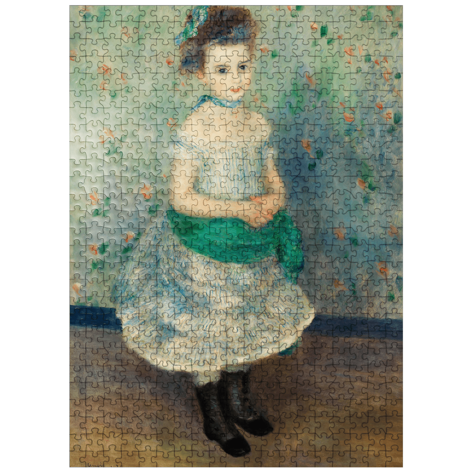 MyPuzzle - Portrait Of Jeanne Durand-Ruel (Portrait De Mlle. J.) 1876 ...