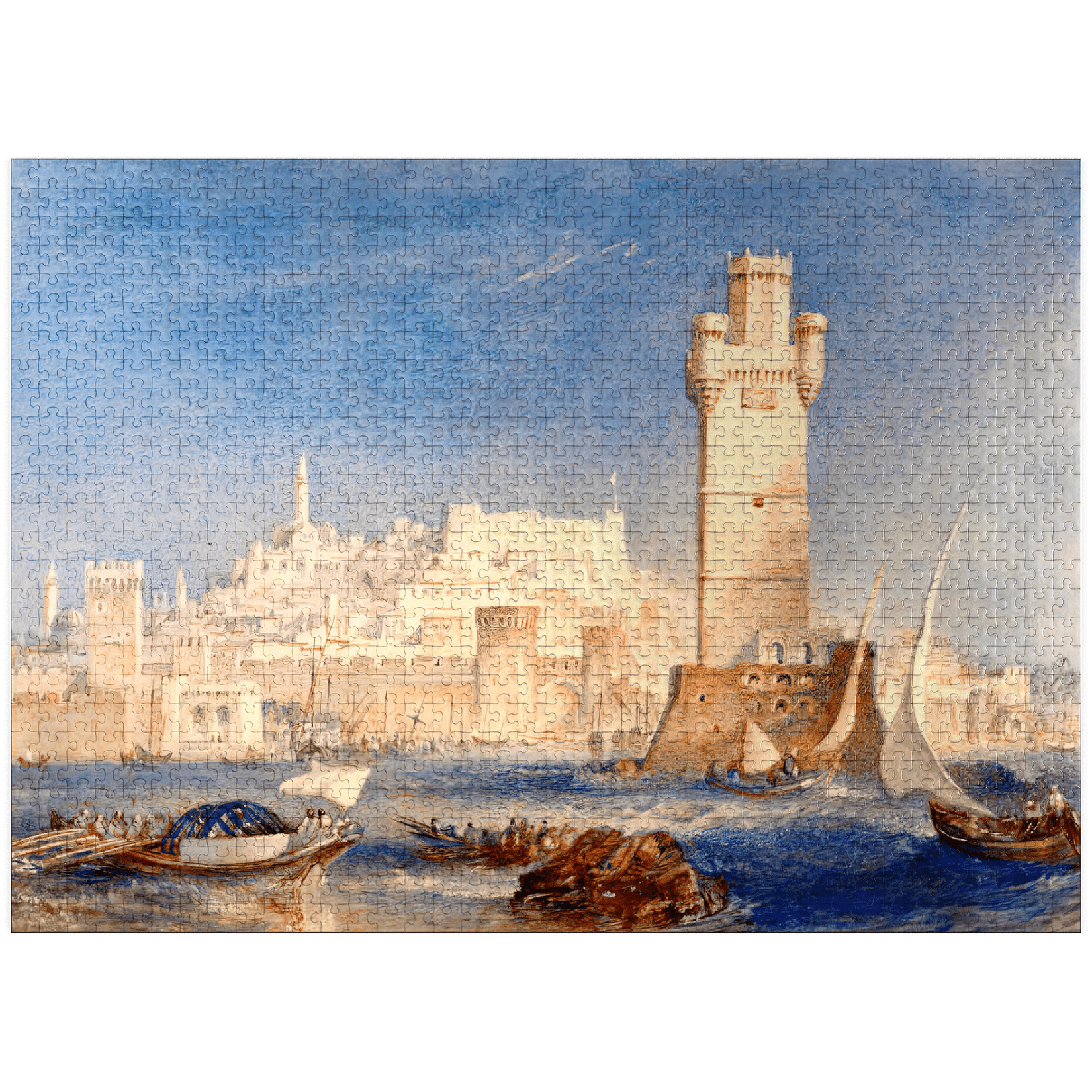 MyPuzzle - Rhodes - Premium 1000 Piece Jigsaw Puzzle for Adults ...