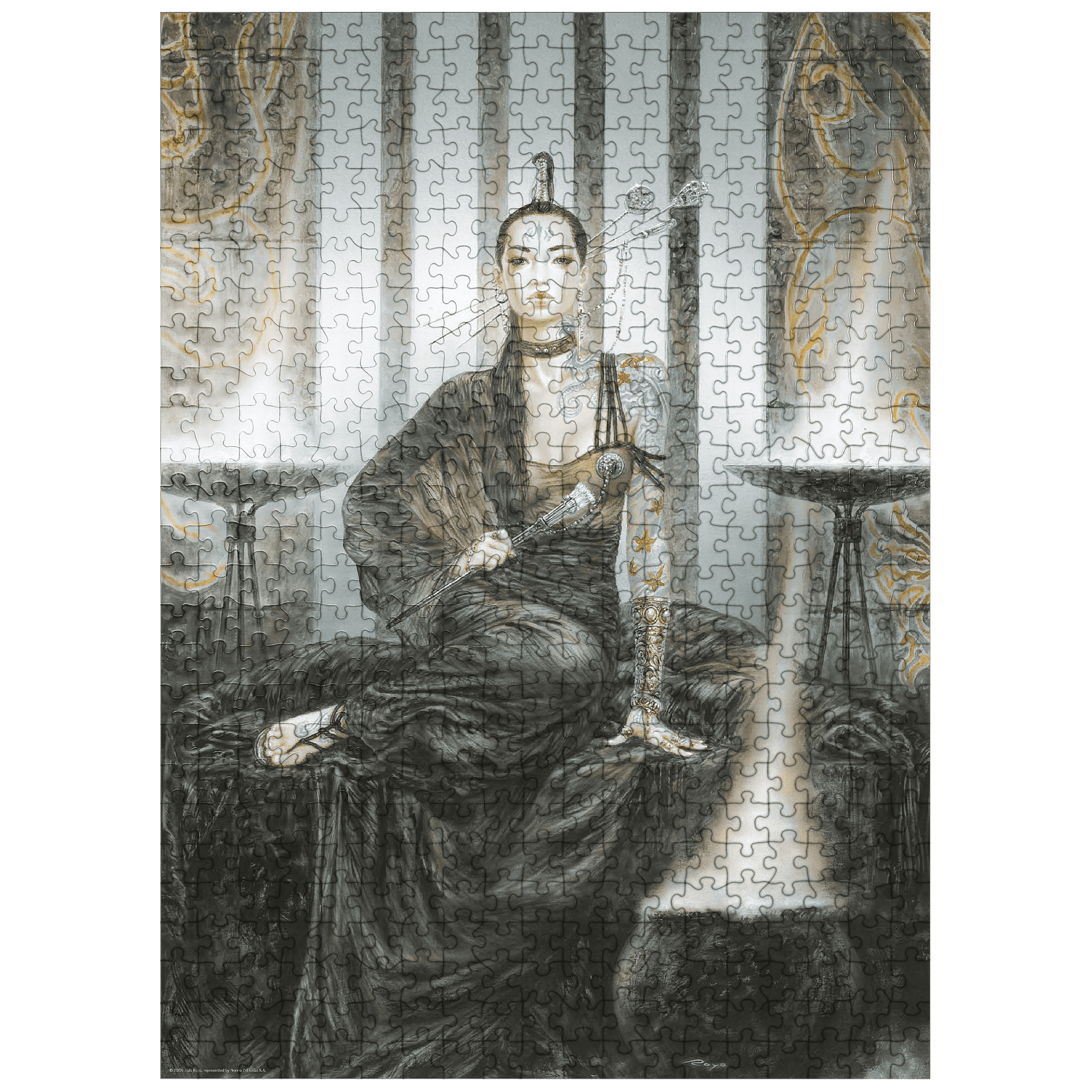 MyPuzzle - Seat - Luis Royo - Dead Moon - Premium 500 Piece Jigsaw ...