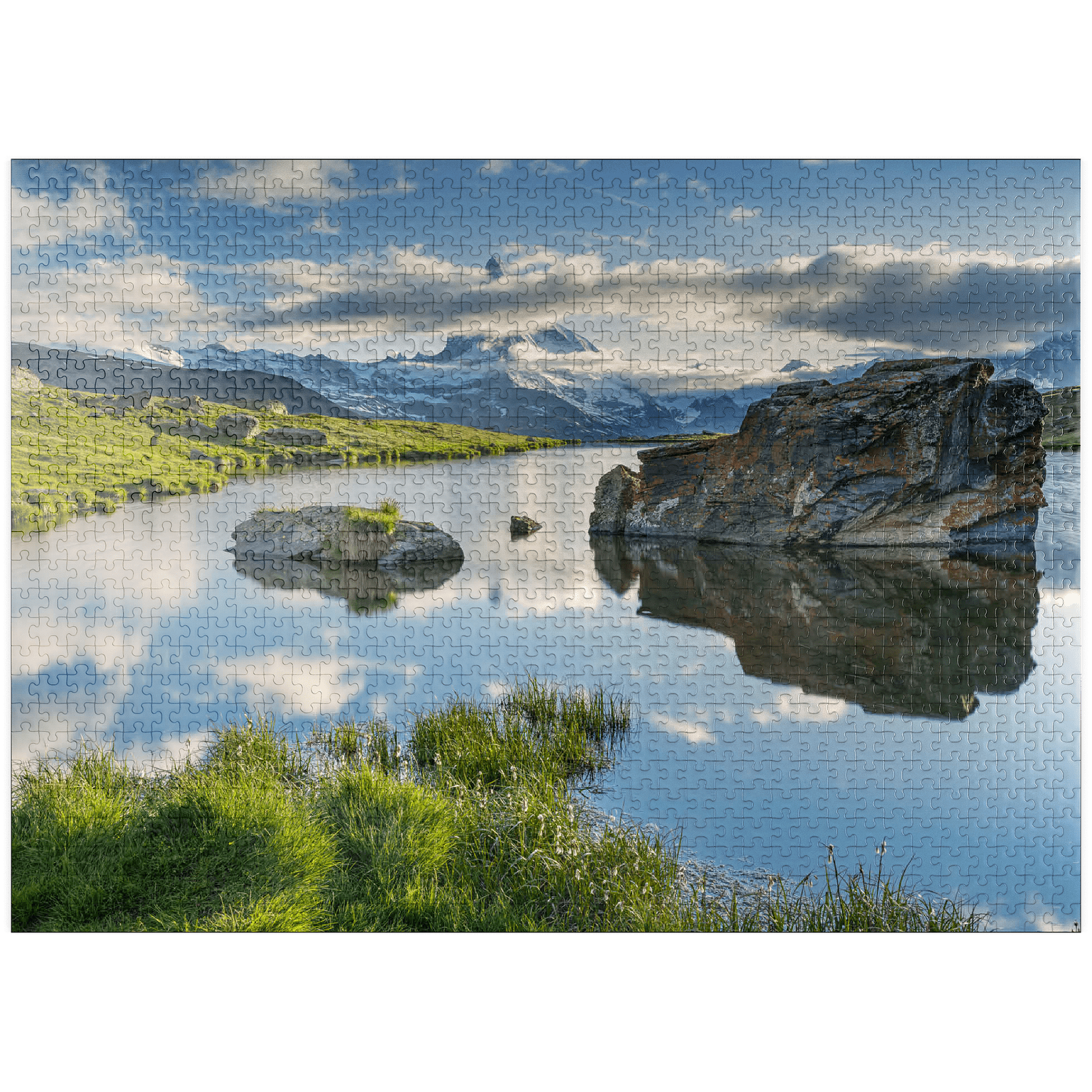 MyPuzzle - Stellisee Mountain Lake With The Matterhorn (4478m ...