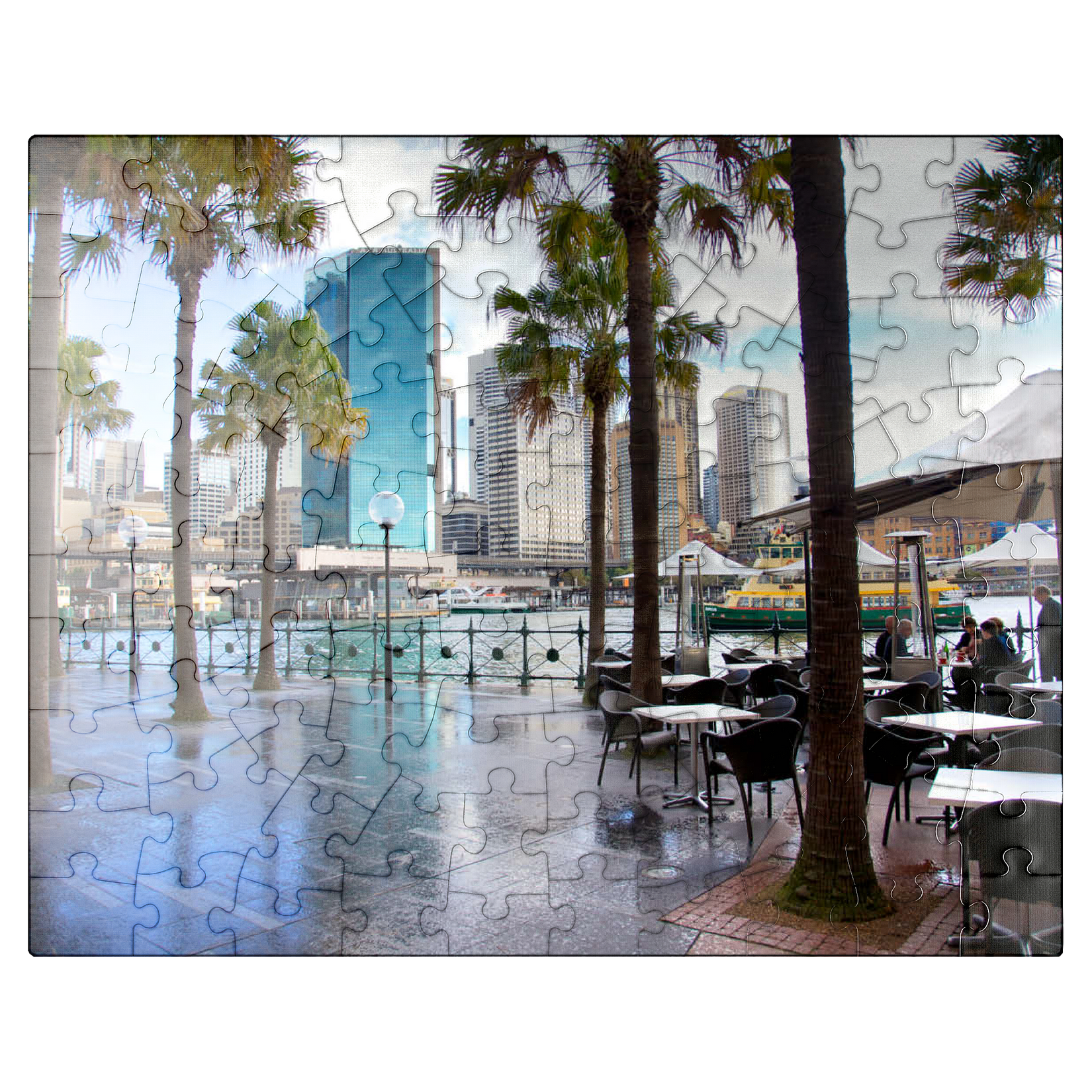 MyPuzzle - Sydney From Cove Oyster Bar - Premium 100 Piece Jigsaw ...