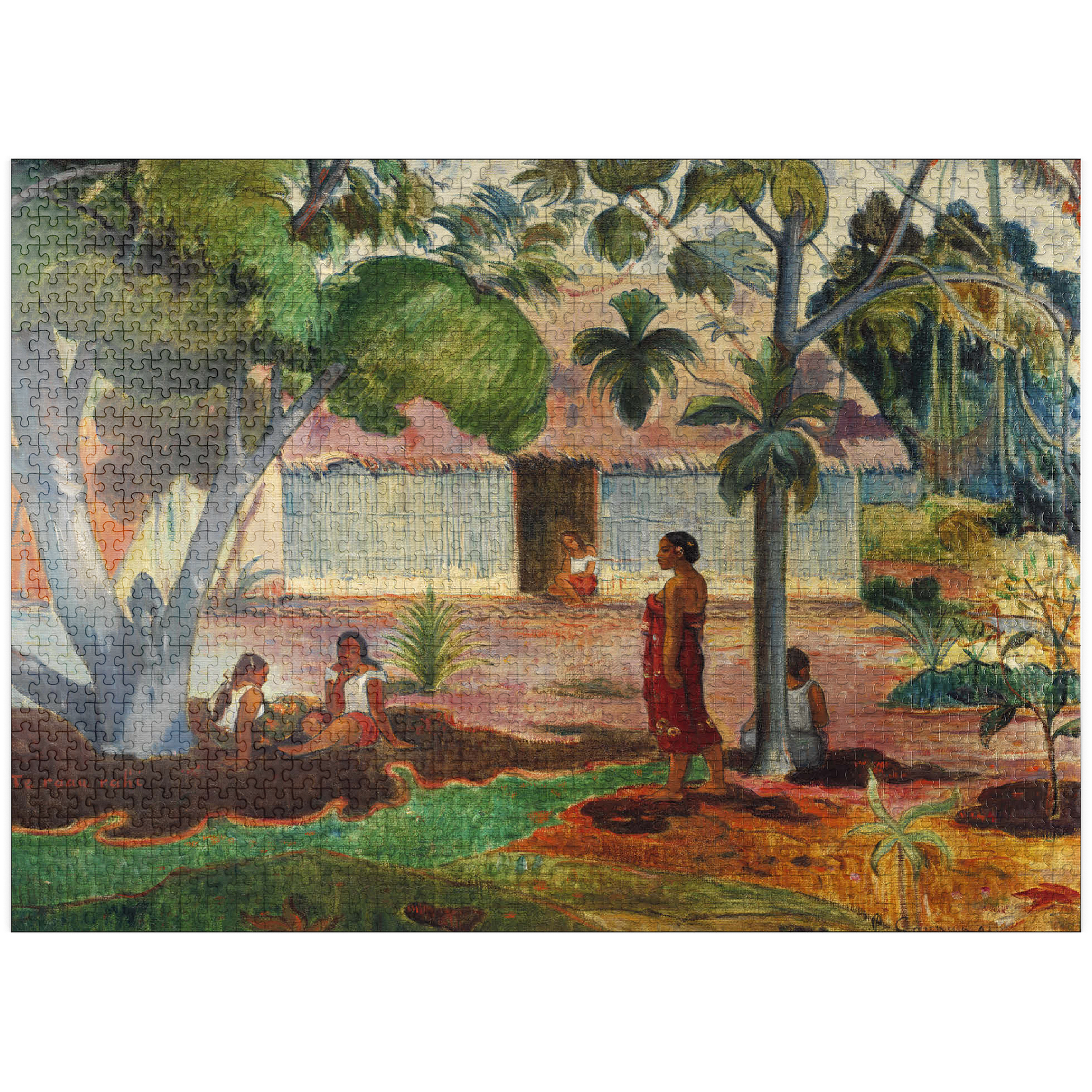 MyPuzzle - The Large Tree 1891 By Paul Gauguin - Premium 1000 Piece ...