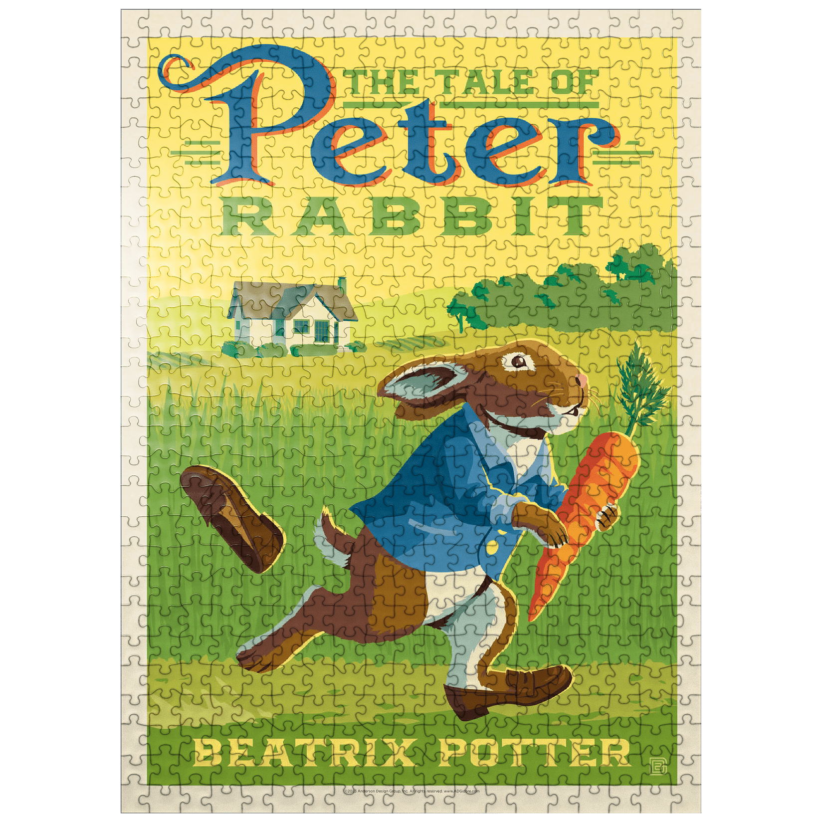 MyPuzzle - The Tale Of Peter Rabbit: Beatrix Potter, Vintage Poster ...