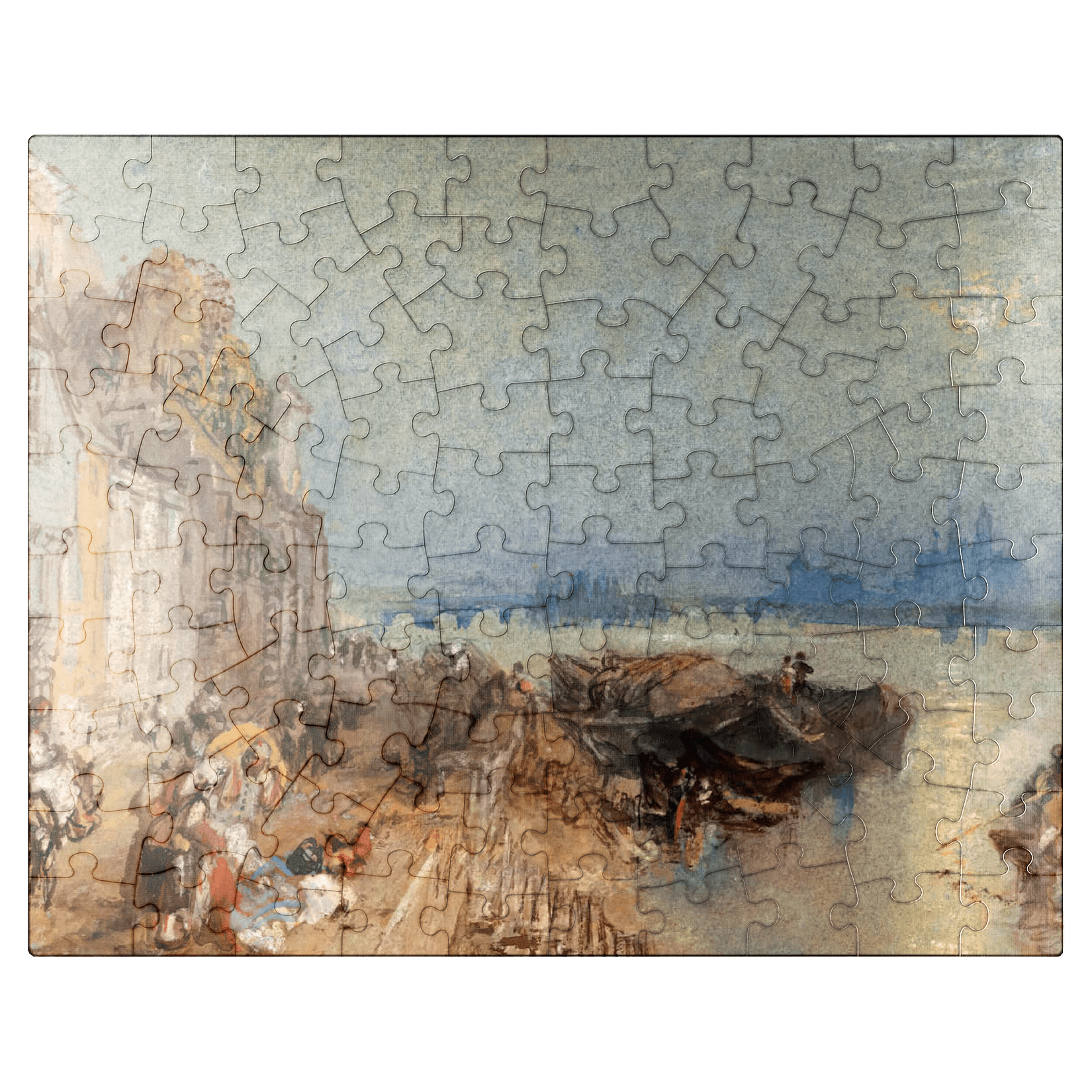 MyPuzzle - Tours: Sunset: Looking Backwards - Premium 100 Piece Jigsaw ...