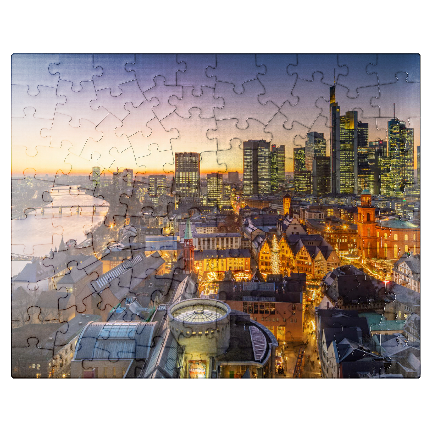 MyPuzzle - View From The Kaiserdom Over The Neue Altstadt To The Römer ...