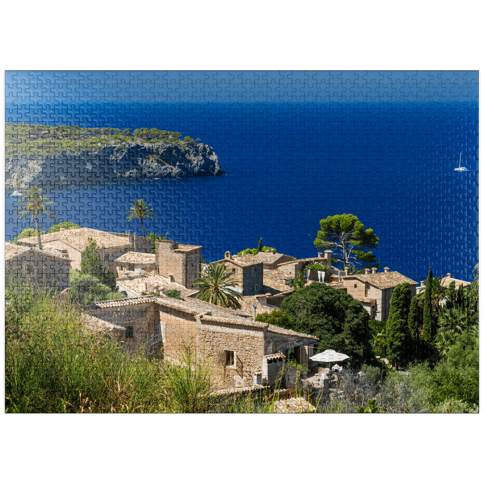 MyPuzzle - View Over Lluc Alcari Into Cala De Deia, Mallorca, Balearic ...