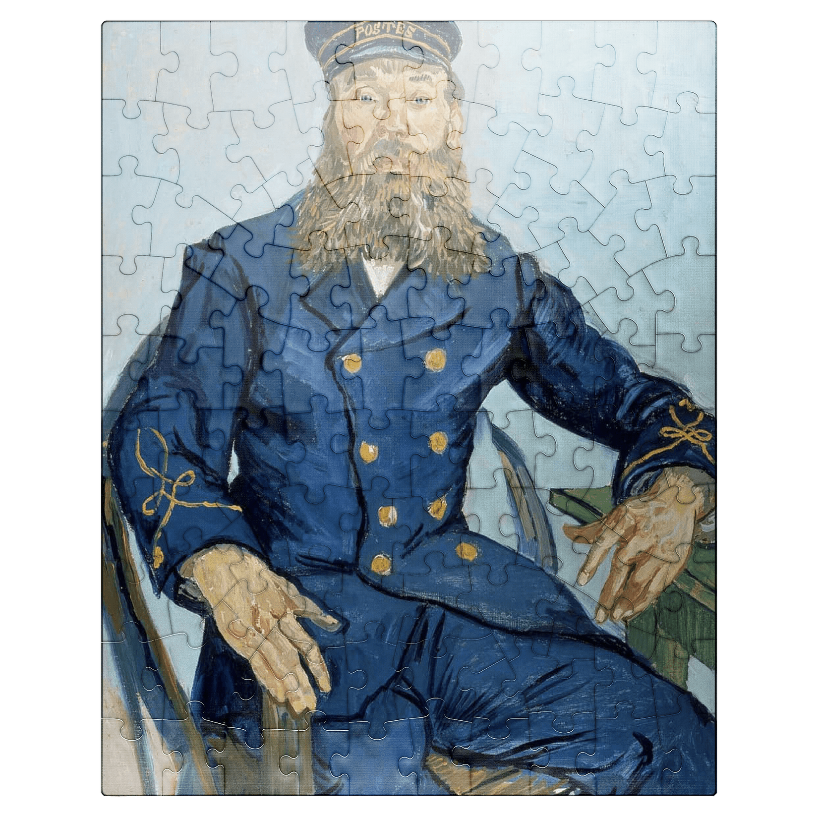MyPuzzle - Vincent Van Goghs Portrait Of The Postman Joseph Roulin 1888 ...