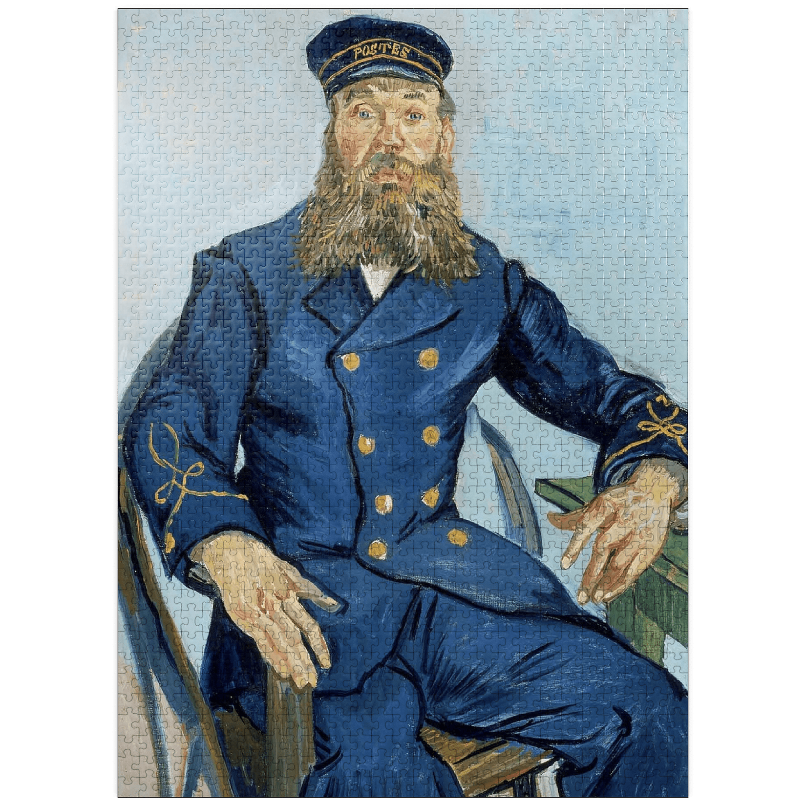 MyPuzzle - Vincent Van Goghs Portrait Of The Postman Joseph Roulin 1888 ...