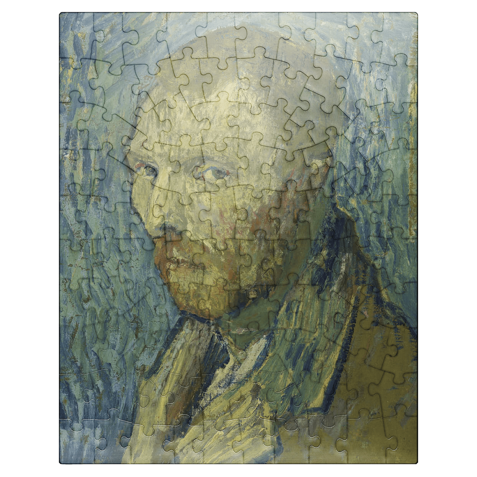 MyPuzzle - Vincent Van Goghs Self-Portrait 1889 - Premium 100 Piece ...