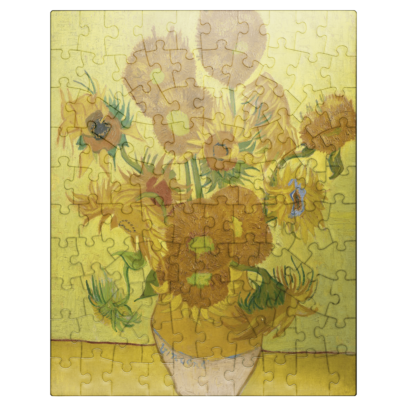 MyPuzzle - Vincent Van Goghs Sunflowers 1888 - Premium 100 Piece Jigsaw ...