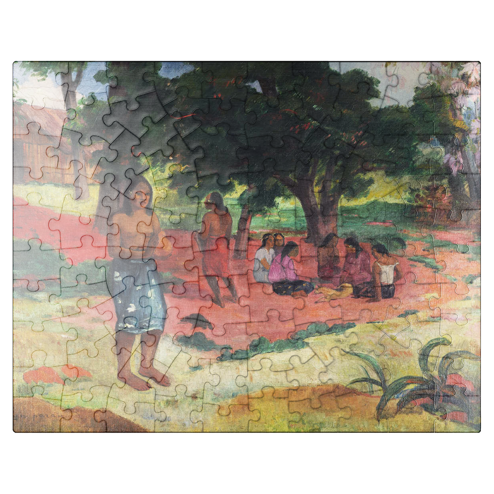 MyPuzzle - Whispered Words (Parau Parau) 1892 By Paul Gauguin - Premium ...