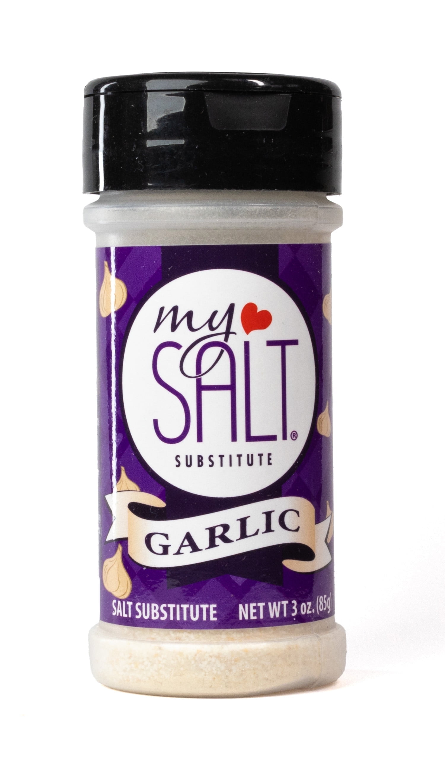 MySALT Garlic Salt Substitute, Sodium-Free, 3.oz Shaker - Walmart.com