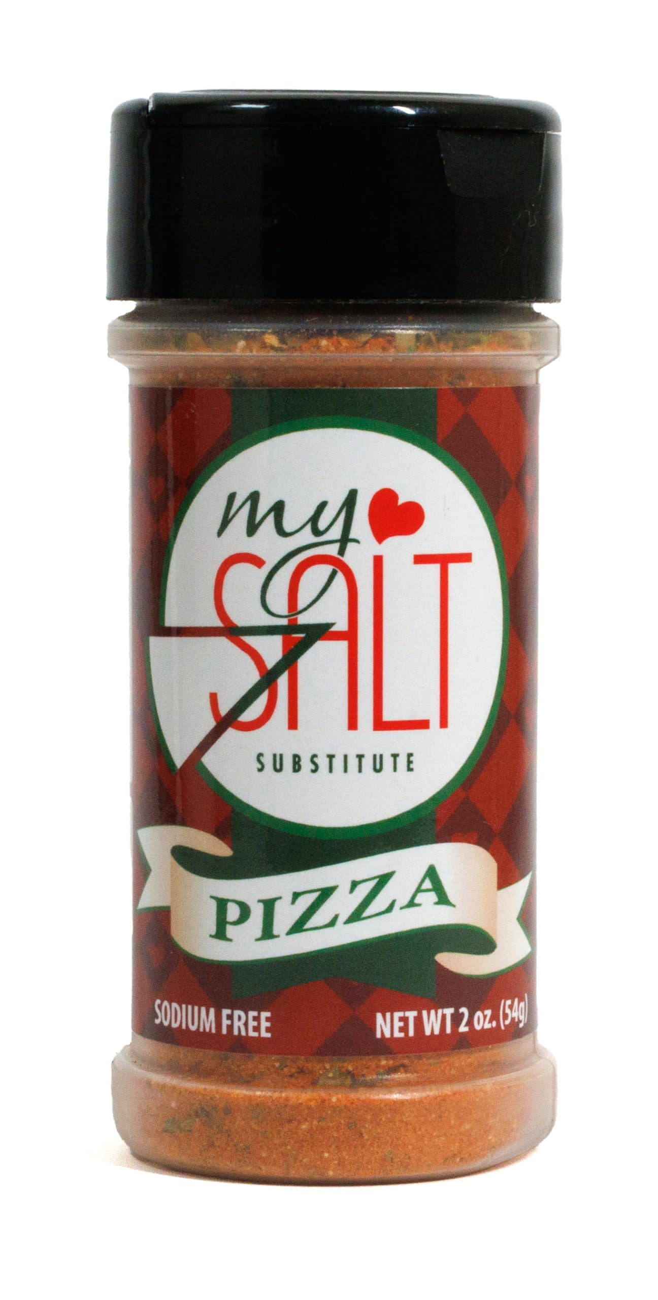 MySALT Pizza Flavored SCH4 Seasoning Salt, Zero Sodium, Very Low ...