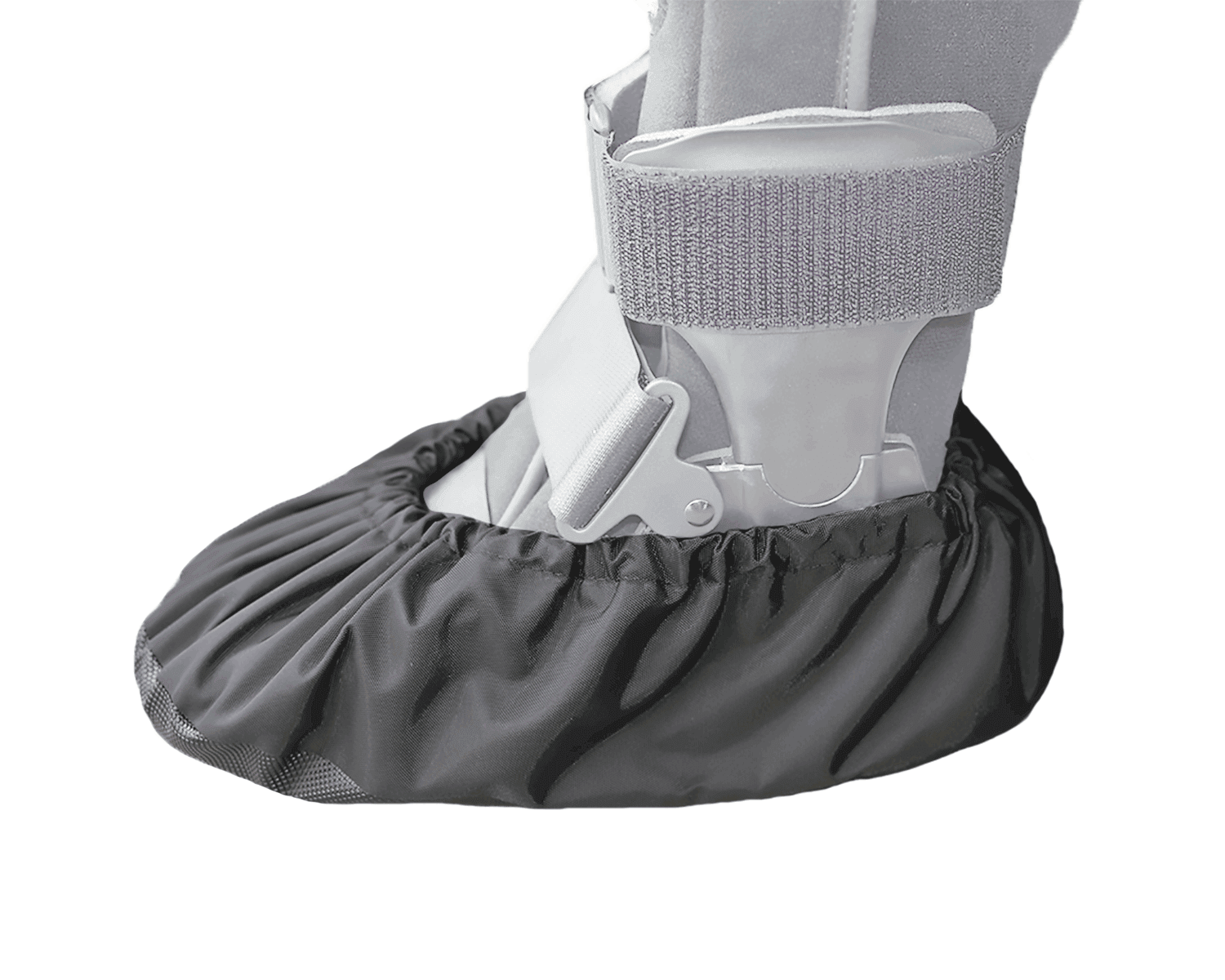 MyShoeCovers - 1 Fracture Walking Boot Cover - Black, Large - Walmart.com