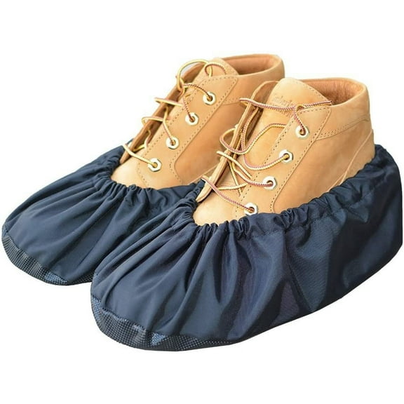Shoe Covers - 100 Pack, X Large, Extra Thick With Non Skid Soles ...
