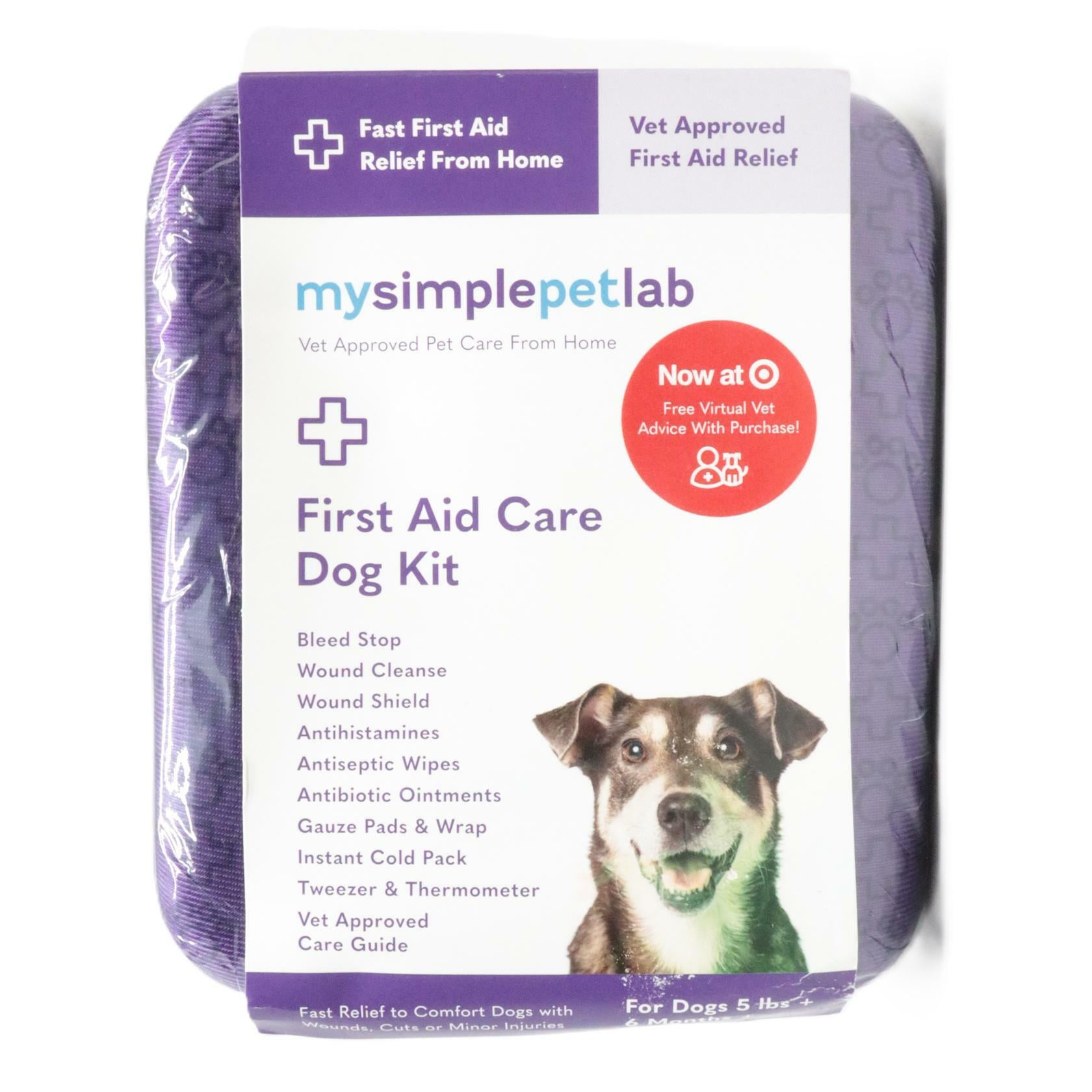 MySimplePetLab Dog First Aid Kit | First Aid Dog Travel Accessories ...