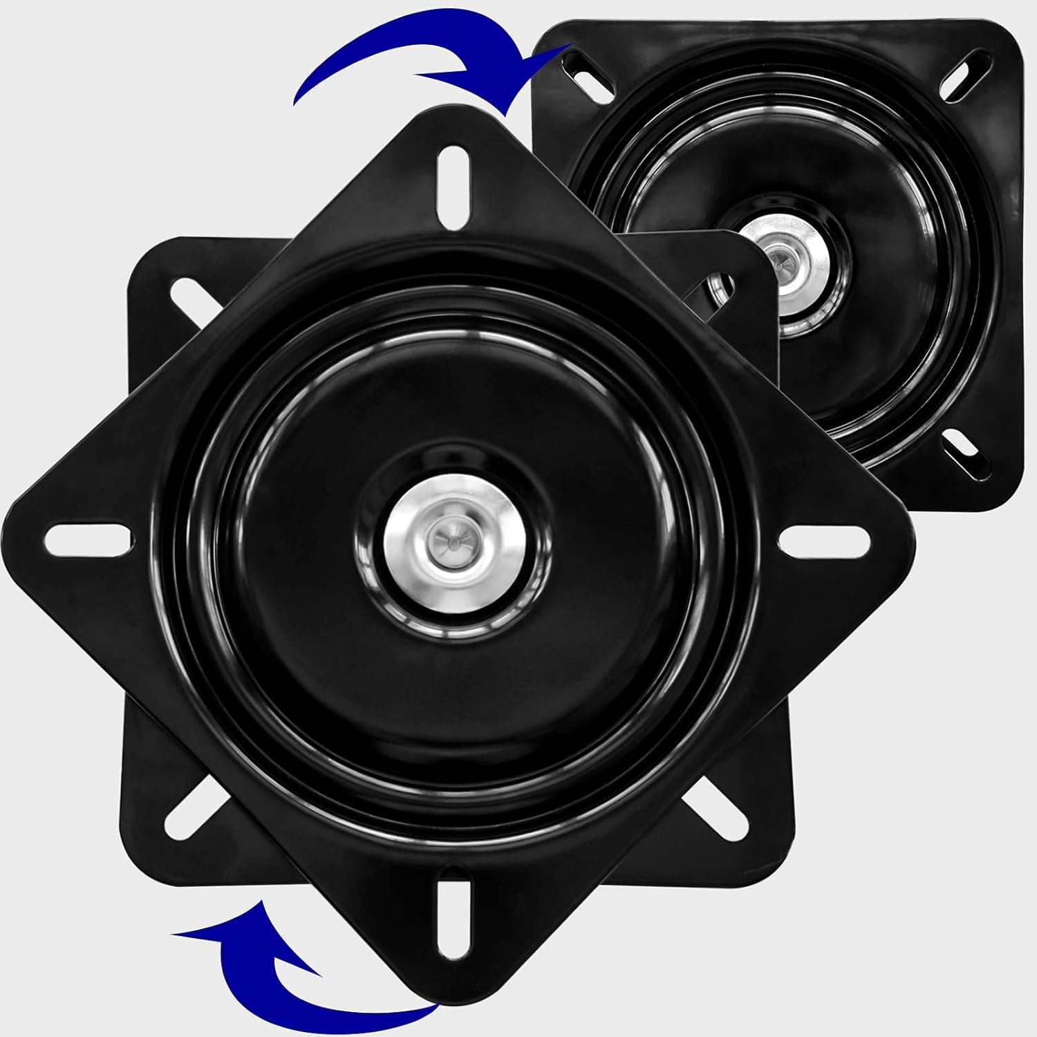 MySit 8" Heavy Duty Bar Stool Swivel Plate, Chair Swivel Base with ...