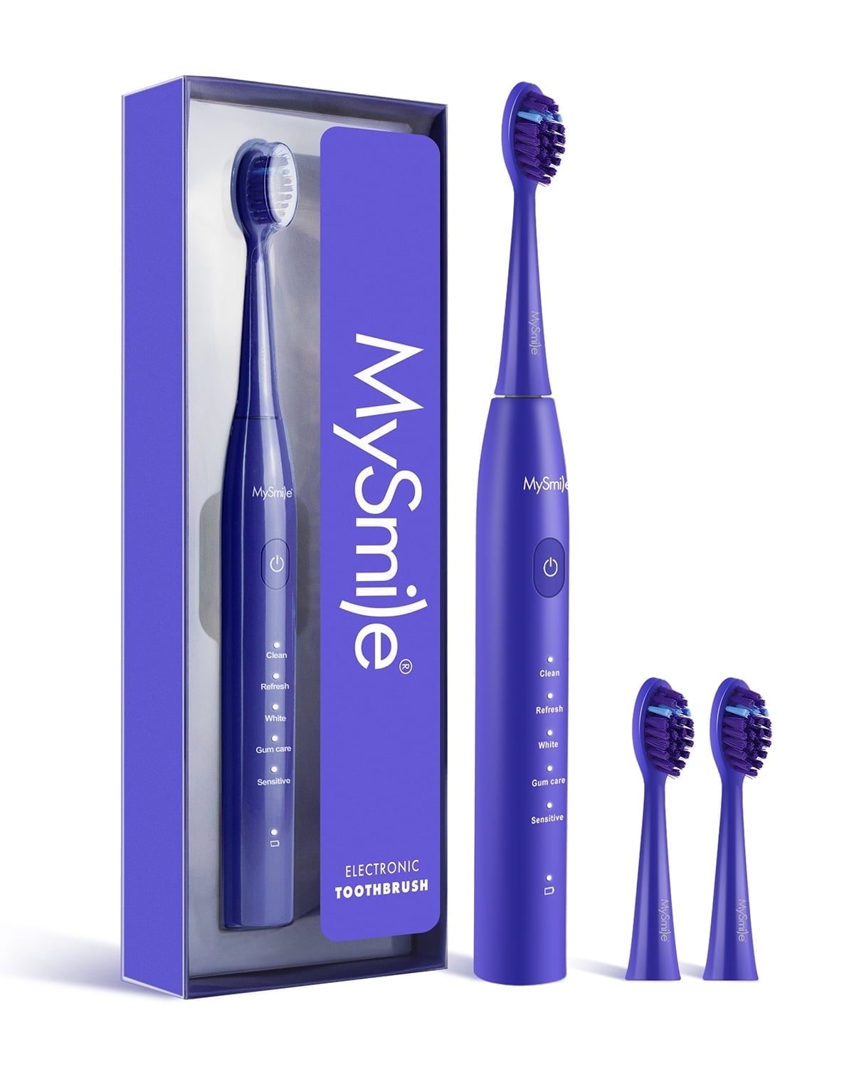 MySmile DY156 Sonic Electric Toothbrush for Adults, Super Vibration ...