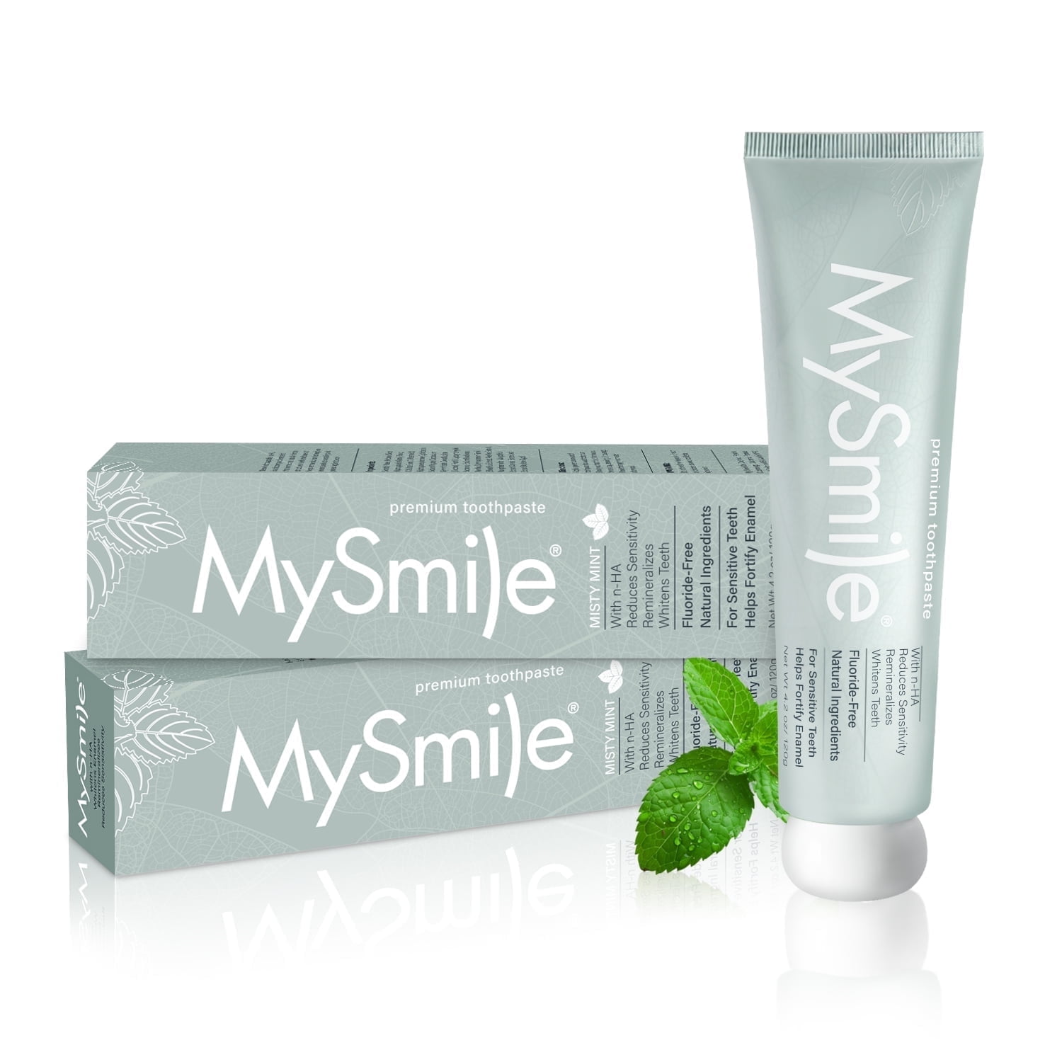 MySmile Premium 10% Nano-Hydroxyapatite Toothpaste, 2Packs Anti ...