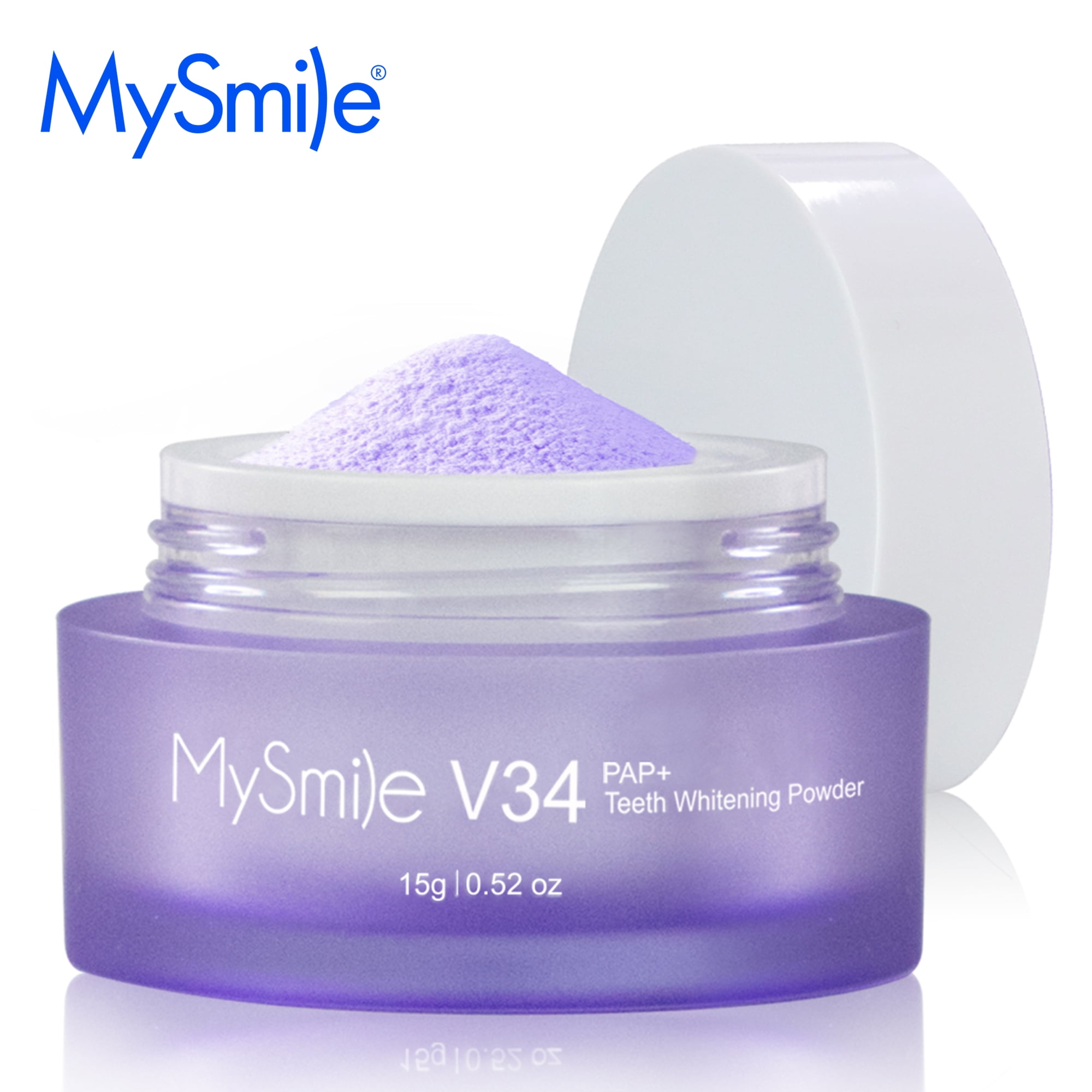 MySmile Teeth Whitening Powder V34 PAP Purple Color Corrector Kit ...