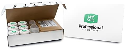 MySoil Soil Test Kit 12 Pack, Grow The Best Lawn & Garden, Complete ...