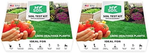 MySoil Soil Test Kit 2 Pack, Unlock Your Lawn & Garden Potential ...