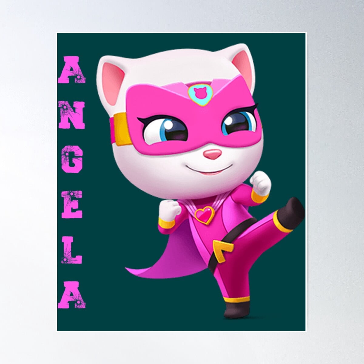 MyTalking Angela Poster, 12x18 UNFRAMED - Walmart.com
