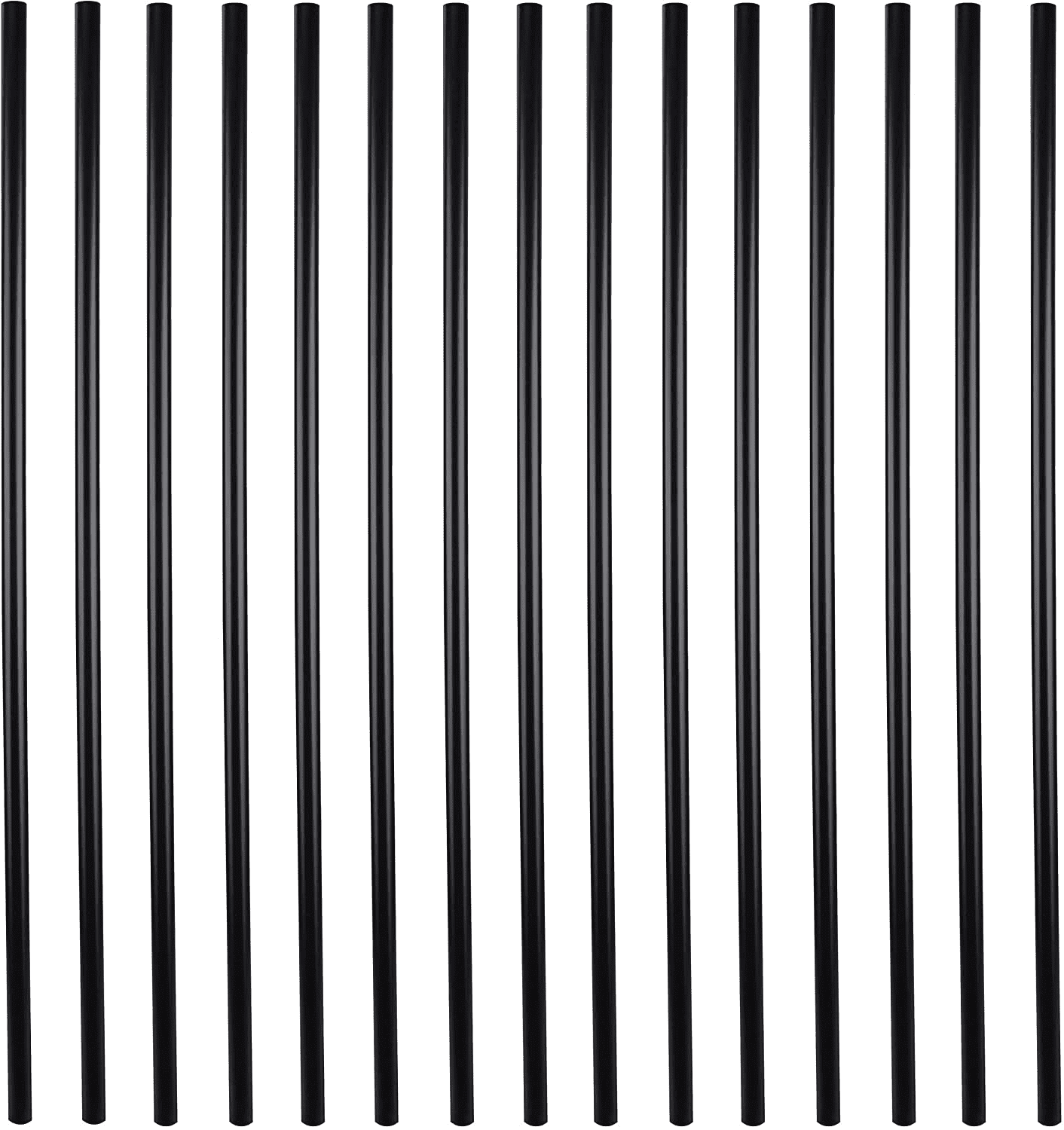 Myard 32 Inches Classic Hollow Round Iron Balusters for Deck Railing ...