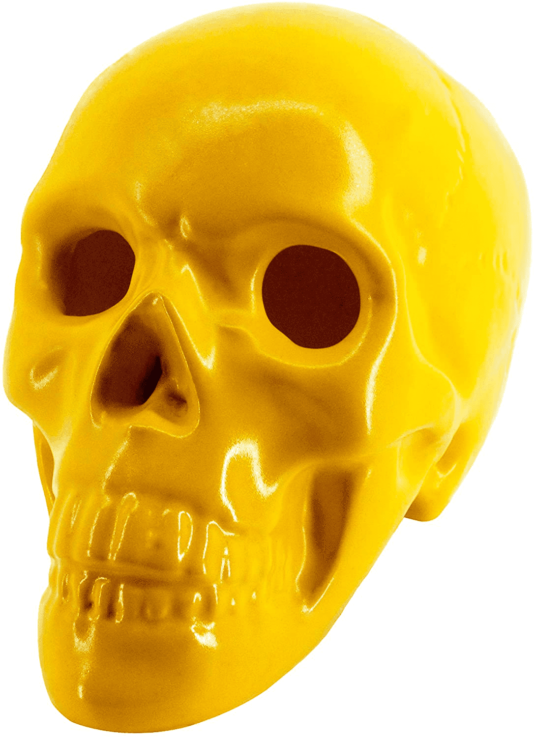Myard Glaze Enamel Ceramic Fireproof Fire Skull Log for Gas or Wood ...