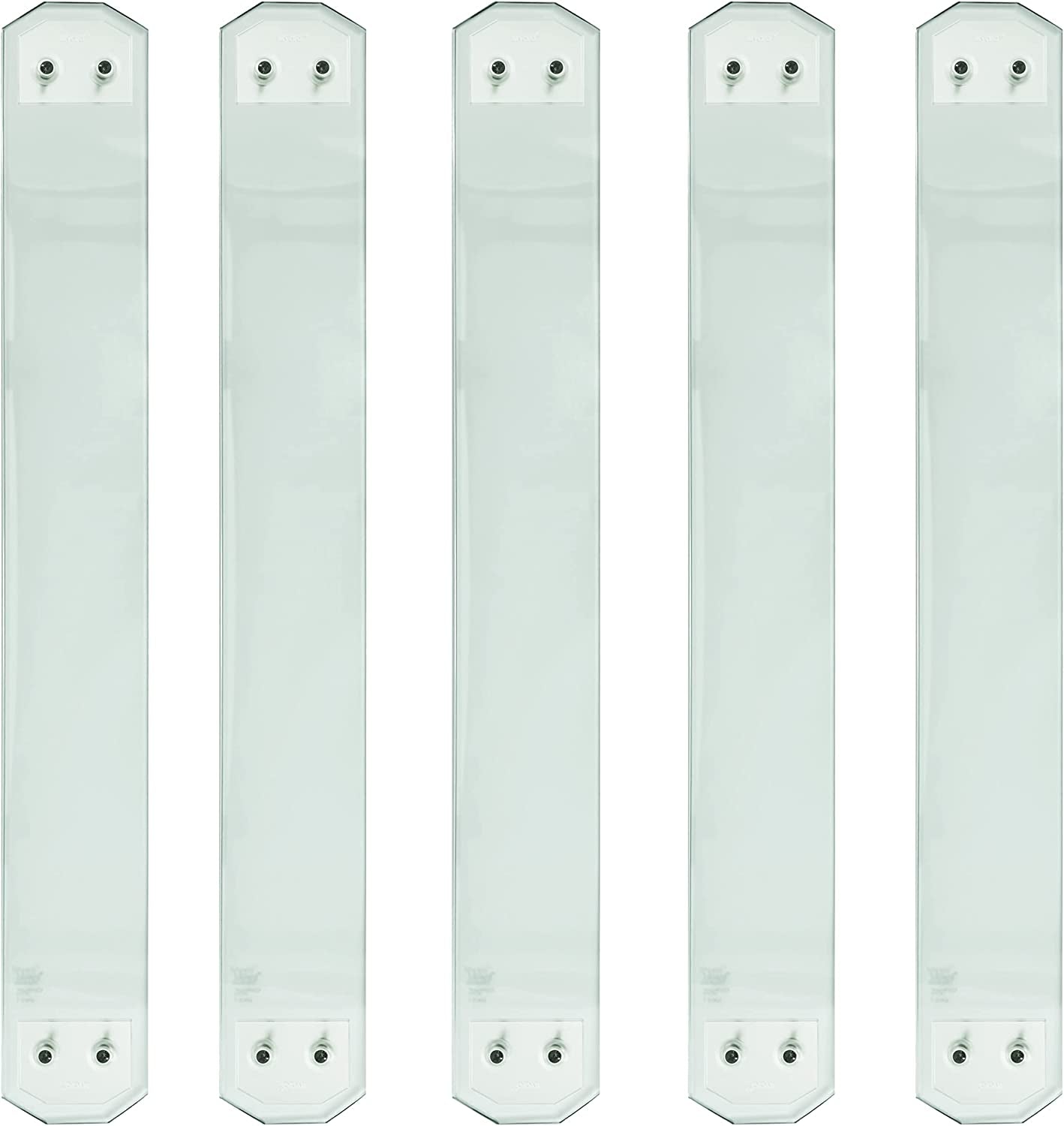 "Myard Outdoor Staircase Glass Balusters for Deck Railings, Includes ...