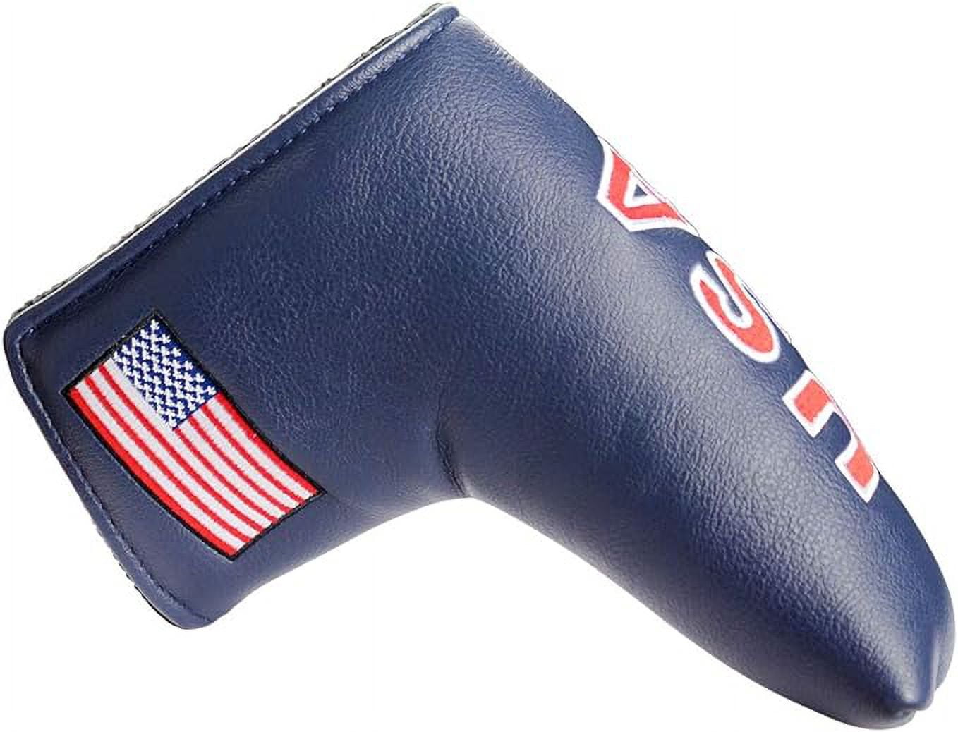 Myartte Golf Head Cover Putter Cover Magnetic Closure Blade Putter ...